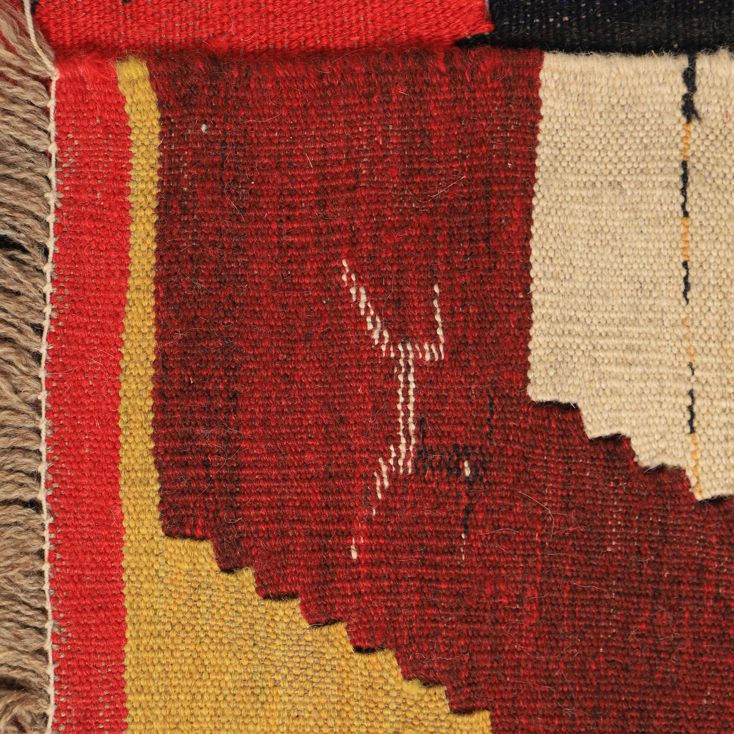 Original Persian Gabbeh Wool Rug Handwoven in Fars with Animal Motifs ...