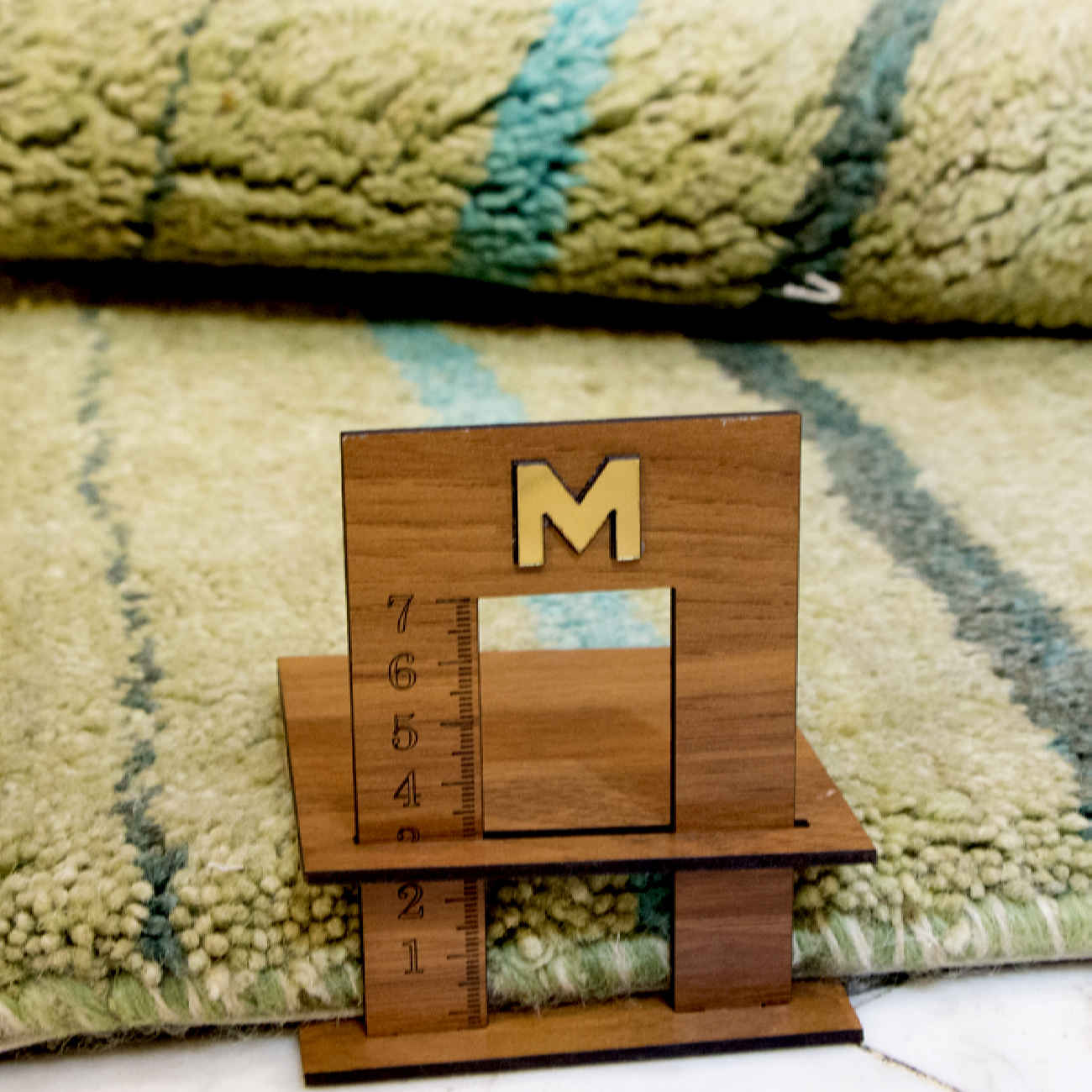 Persian Gabbeh Rug with Wool Handwoven in Khorasan Yellow - ShopiPersia