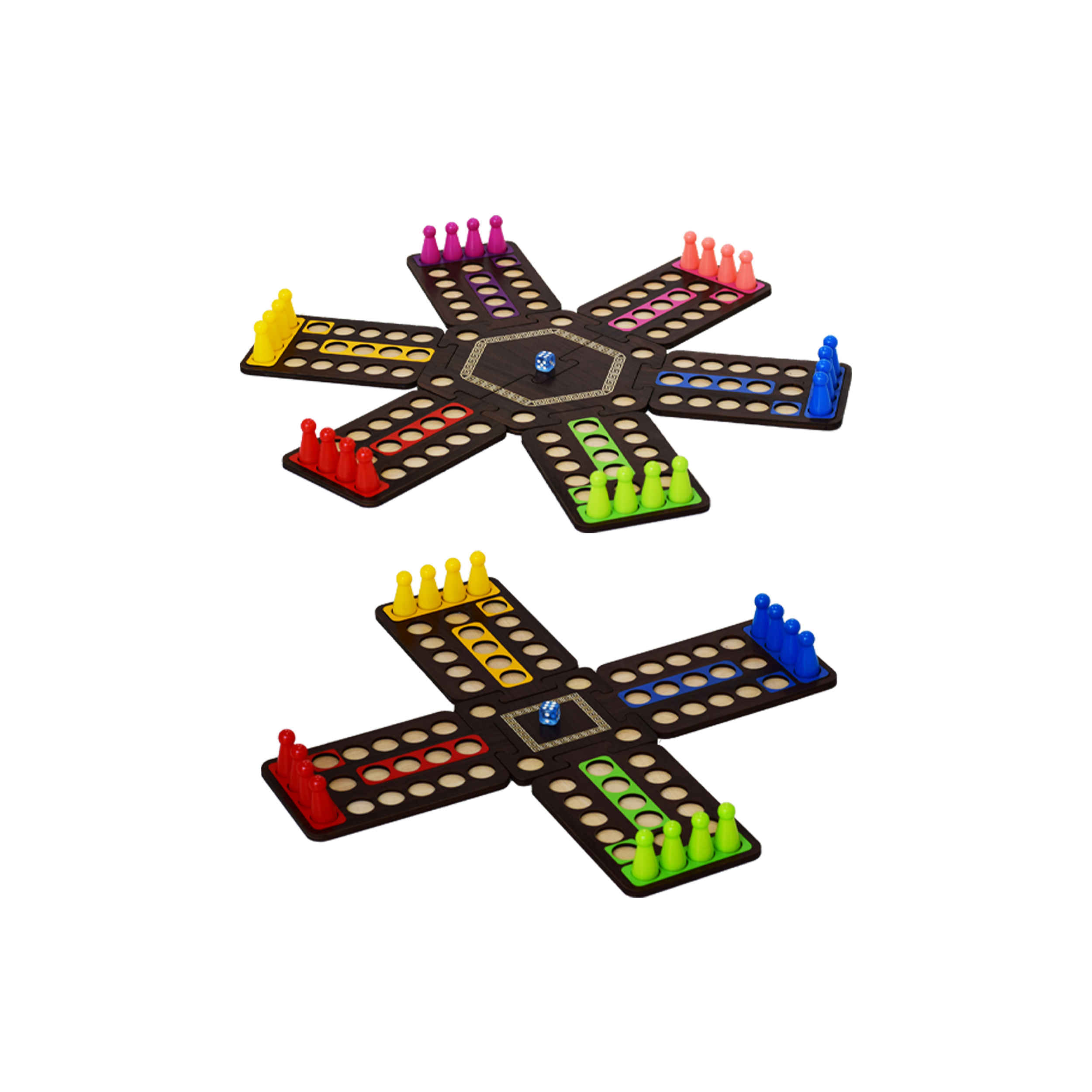 Mensch ärgere Dich nicht (Ludo) – Classic Family Board Game for 4 - 6 ...