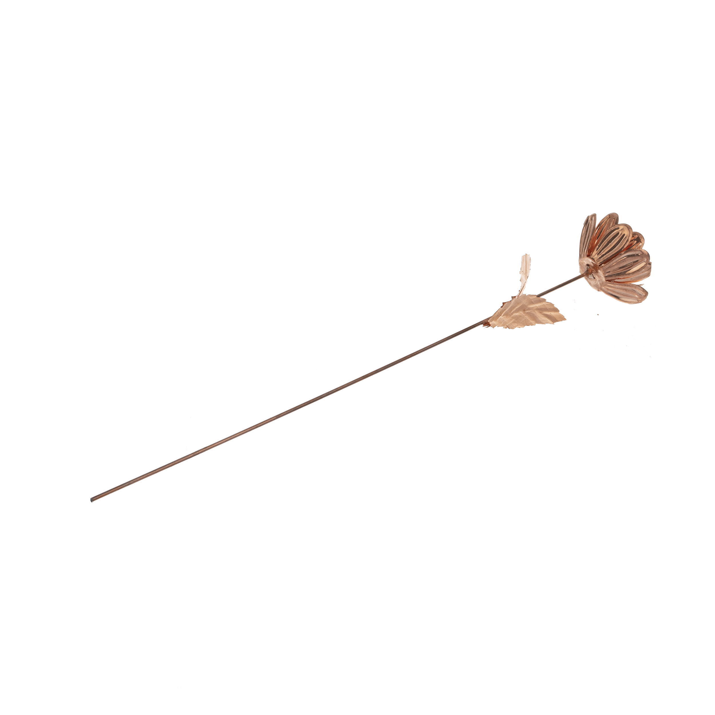 Decorative Copper Flower Handcrafted with Artistic Floral Design for ...