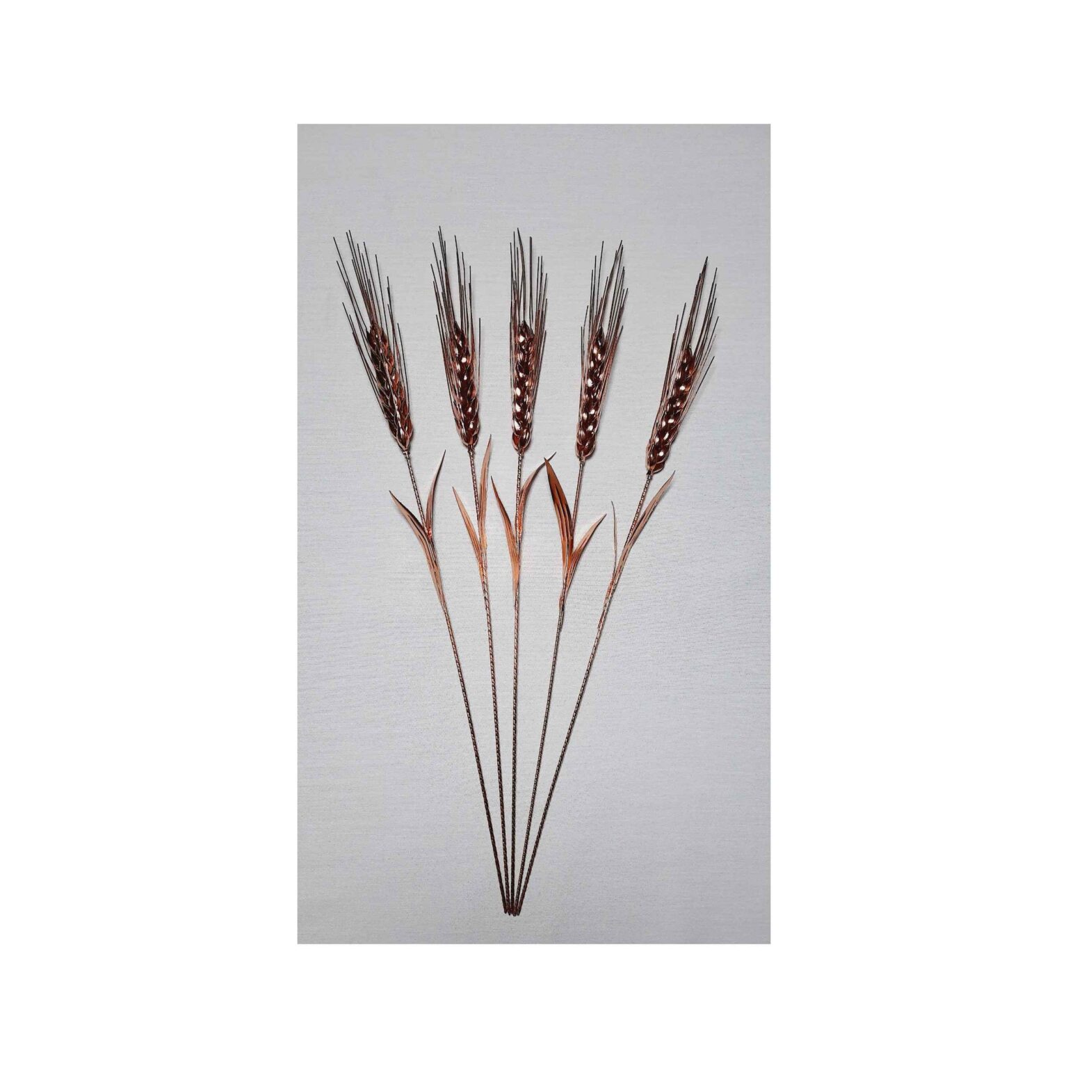 Decorative Copper Wheat Flower – Handcrafted with Sheaf Design for ...