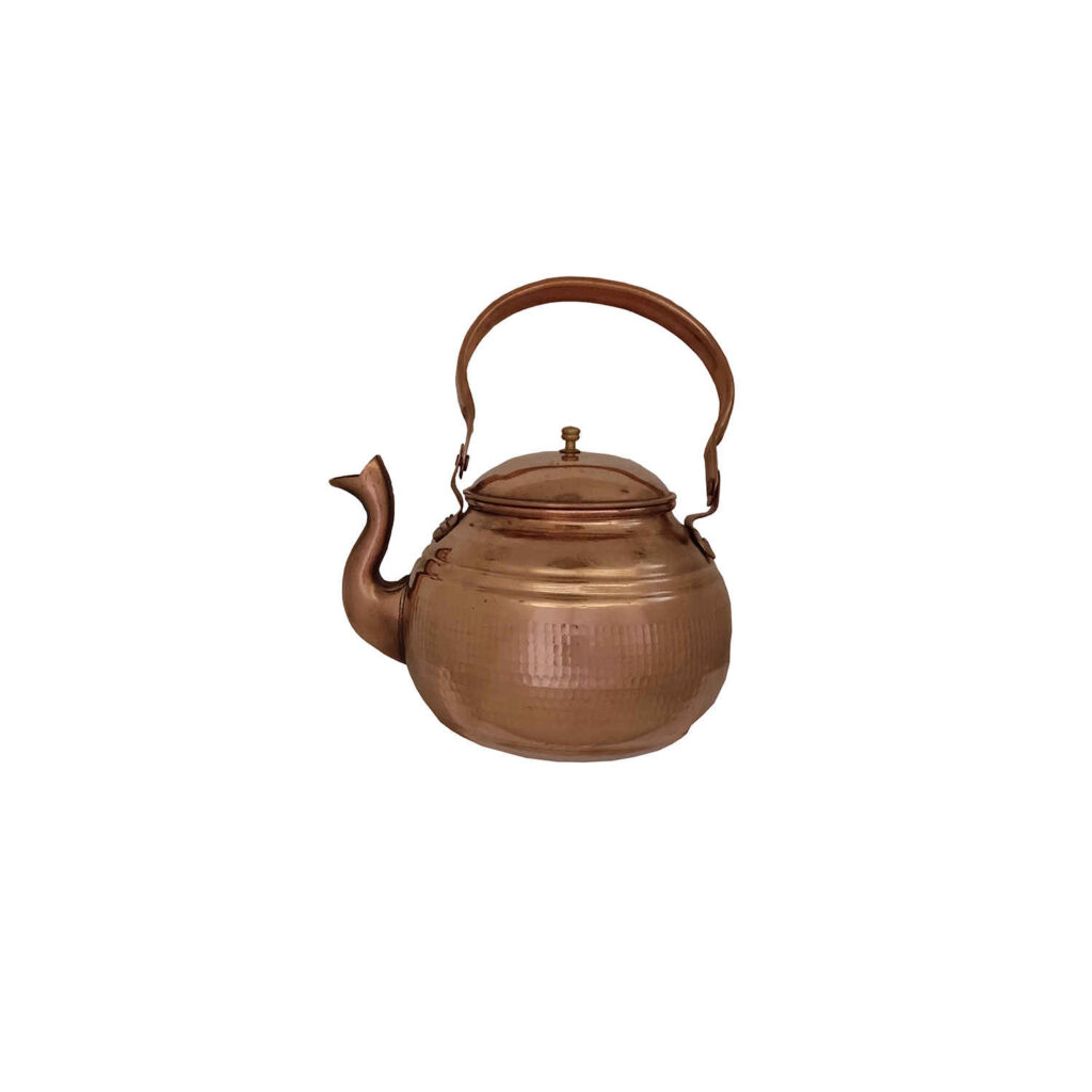Persian Gas Samovar Tea Maker Smooth Finish 6-Liter - ShopiPersia