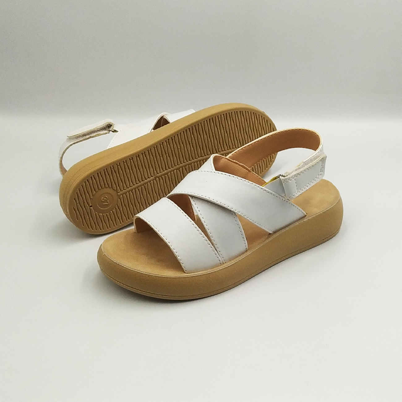 Ihram Sandals for Women for Hajj Umrah White - ShopiPersia