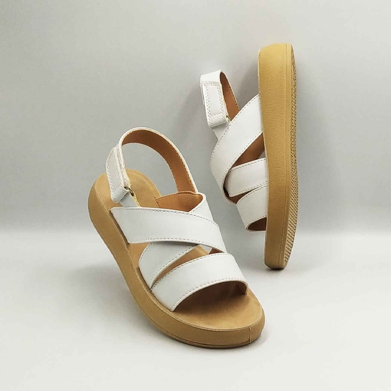 Ihram Sandals for Women for Hajj Umrah White - ShopiPersia