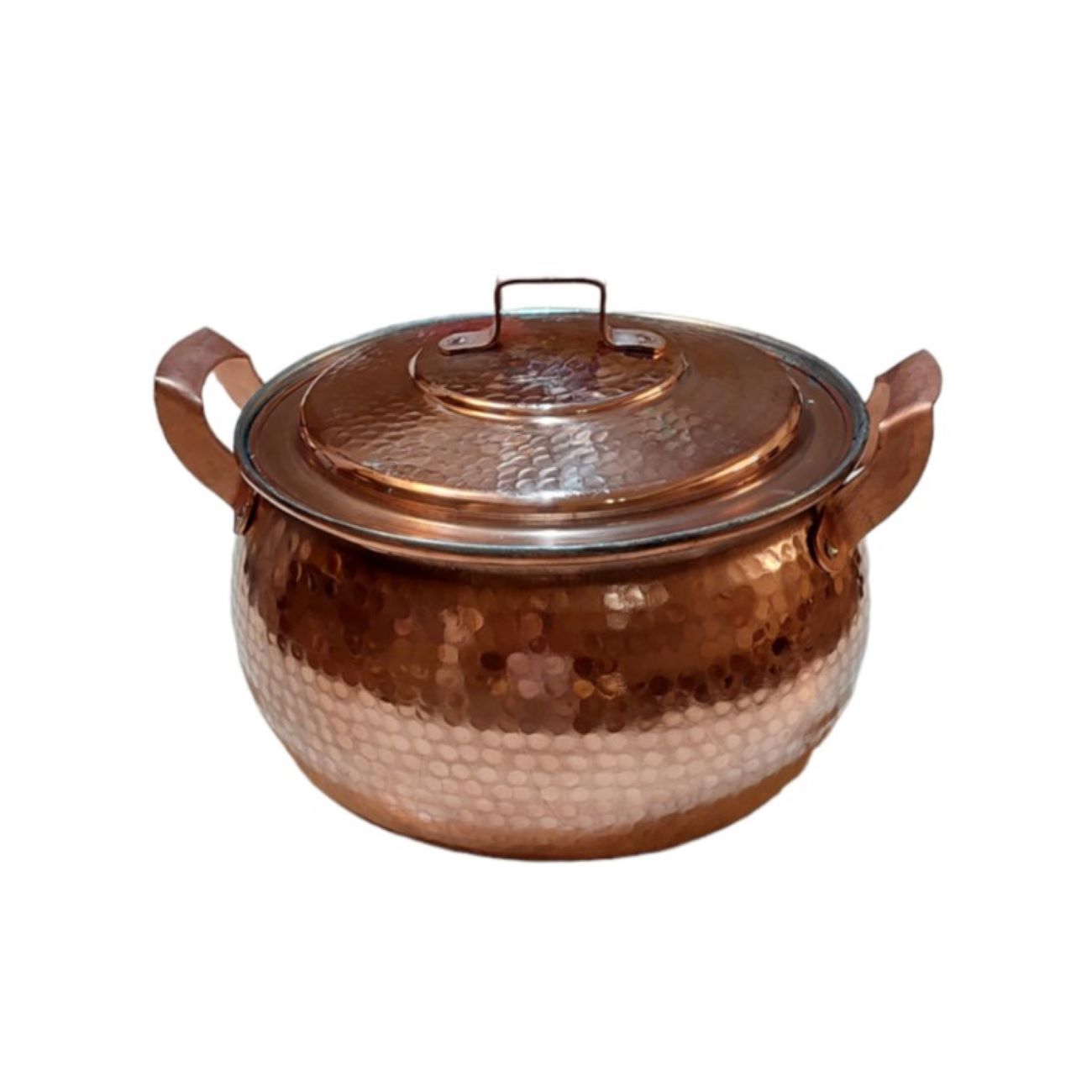 Persian Copper Stock Pot - Traditional Hammered Cooking Style Zinat ...