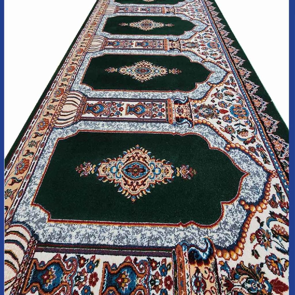 Islamic Mosque Carpet 5 Meters - Premium Masjid Floor Covering ...