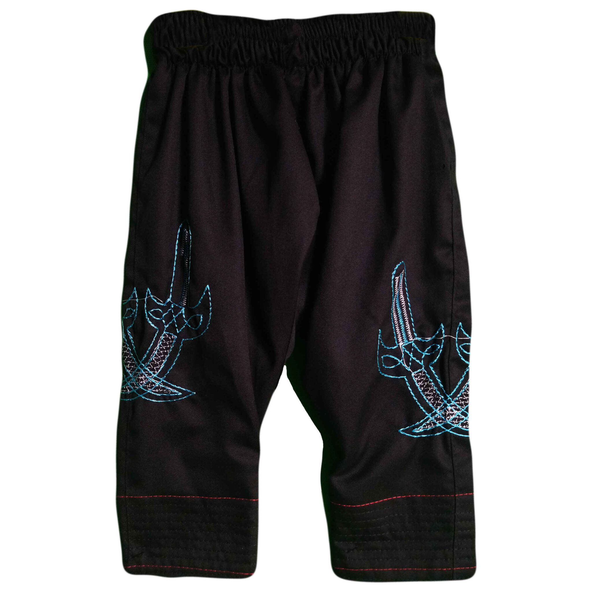 Traditional Kurdish Trouser – Black Elegant Shalwar - ShopiPersia