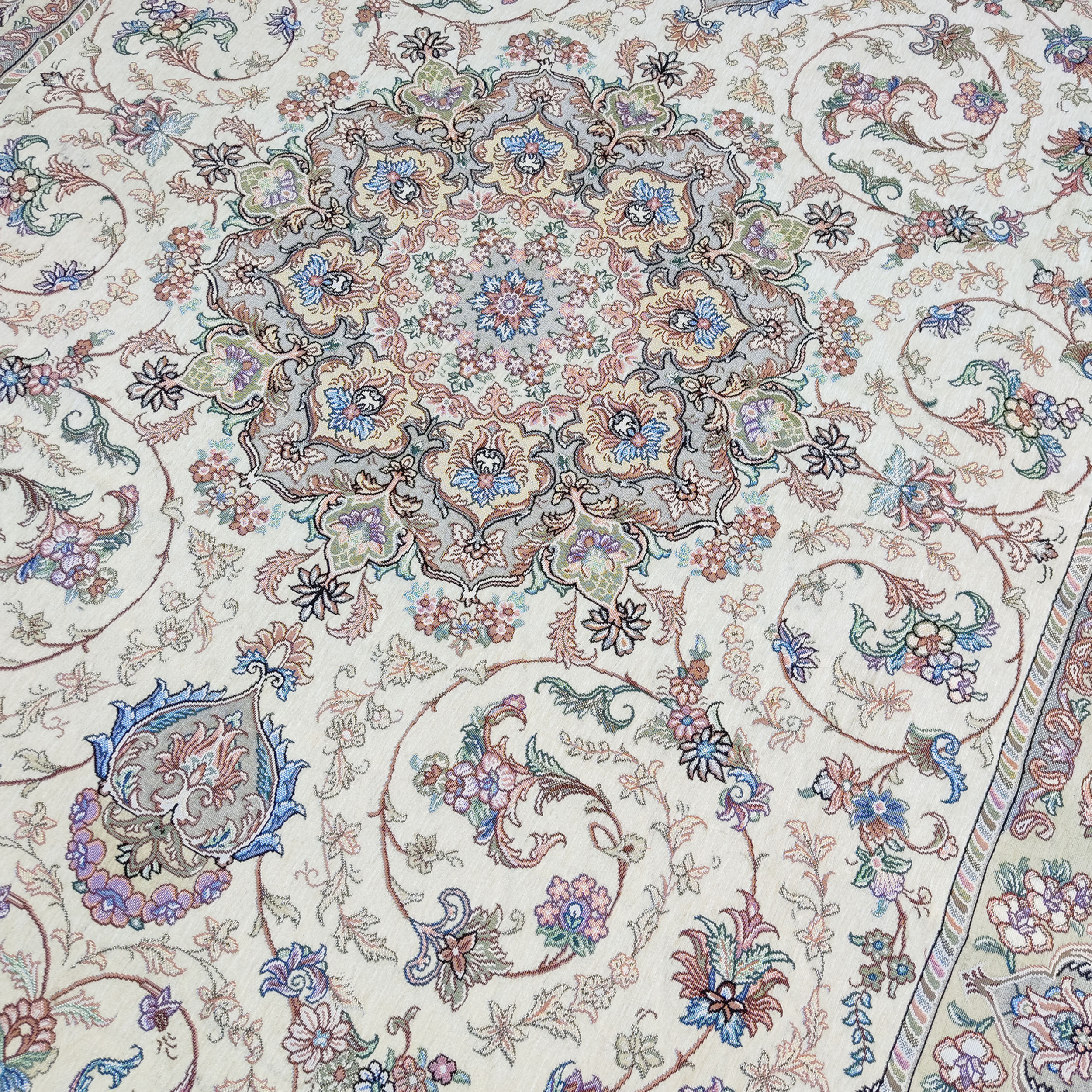 Large Boho Persian Style Indoor Floor Mat - ShopiPersia