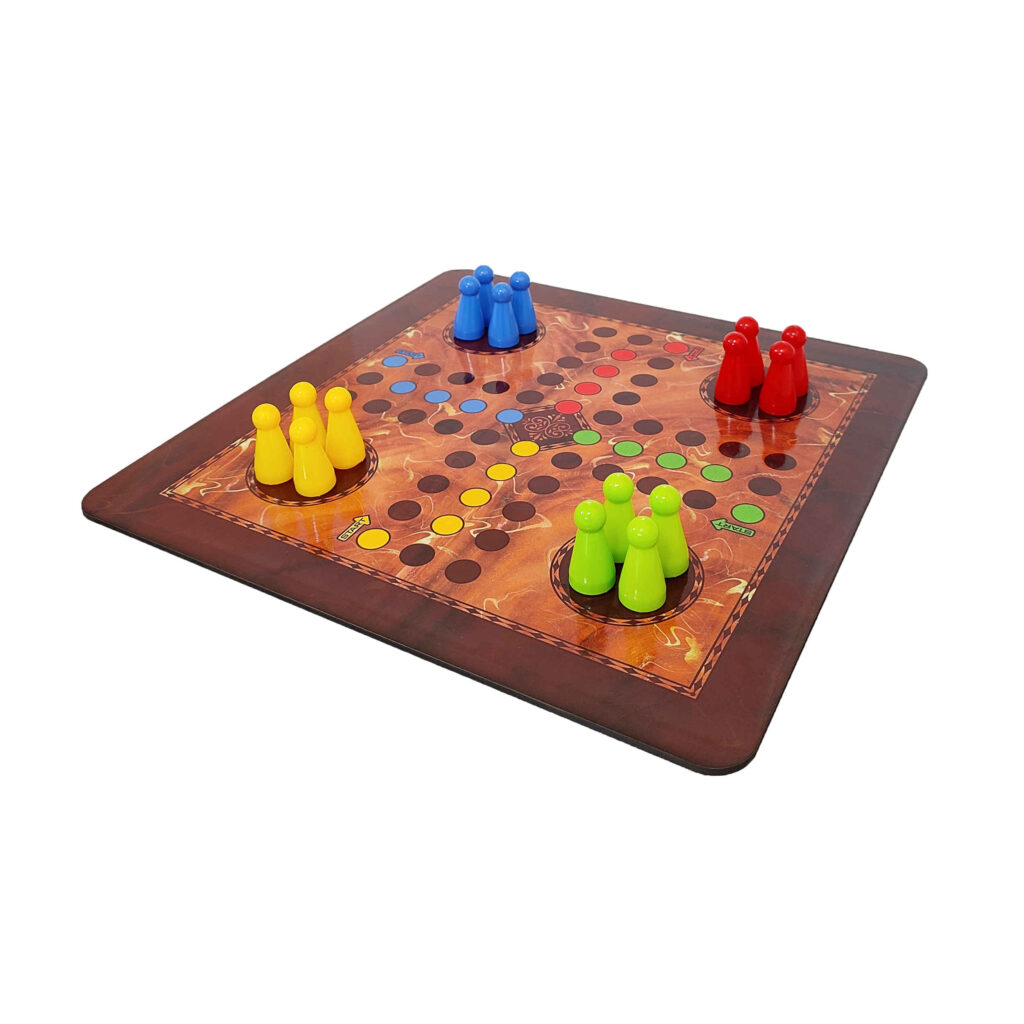 Ludo - Snakes and Ladders Board Game Mensch Classic Double Sided ...