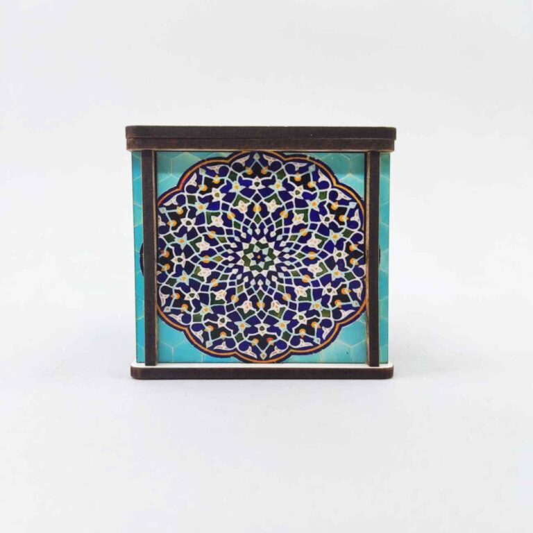 Tealight Candle Holder Persian Inspired with Eslimi Design - ShopiPersia