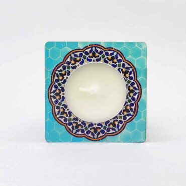 Tealight Candle Holder Persian Inspired with Eslimi Design - ShopiPersia