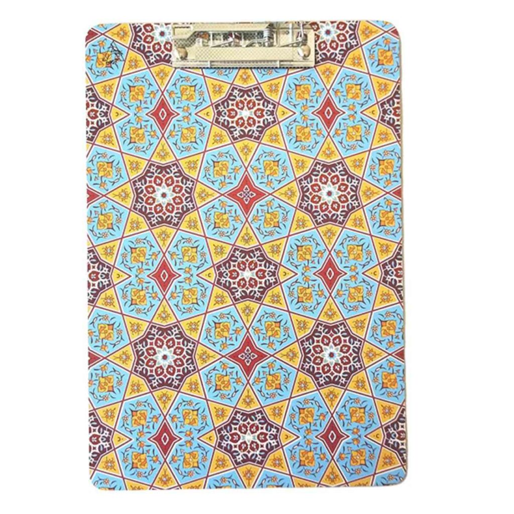 Wooden Clipboard Inspired by Eslimi Design - ShopiPersia