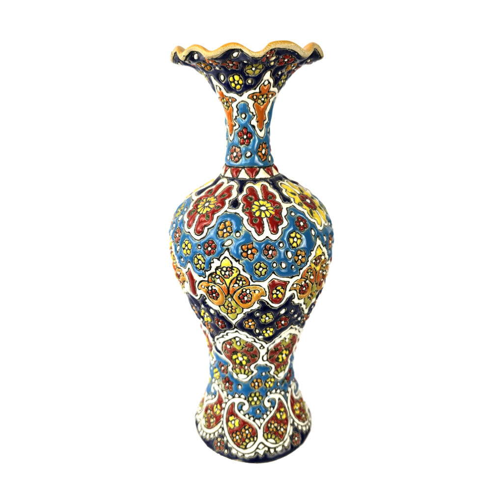 Handcrafted Decorative Persian Pottery Vase with Art Motif Tala ...