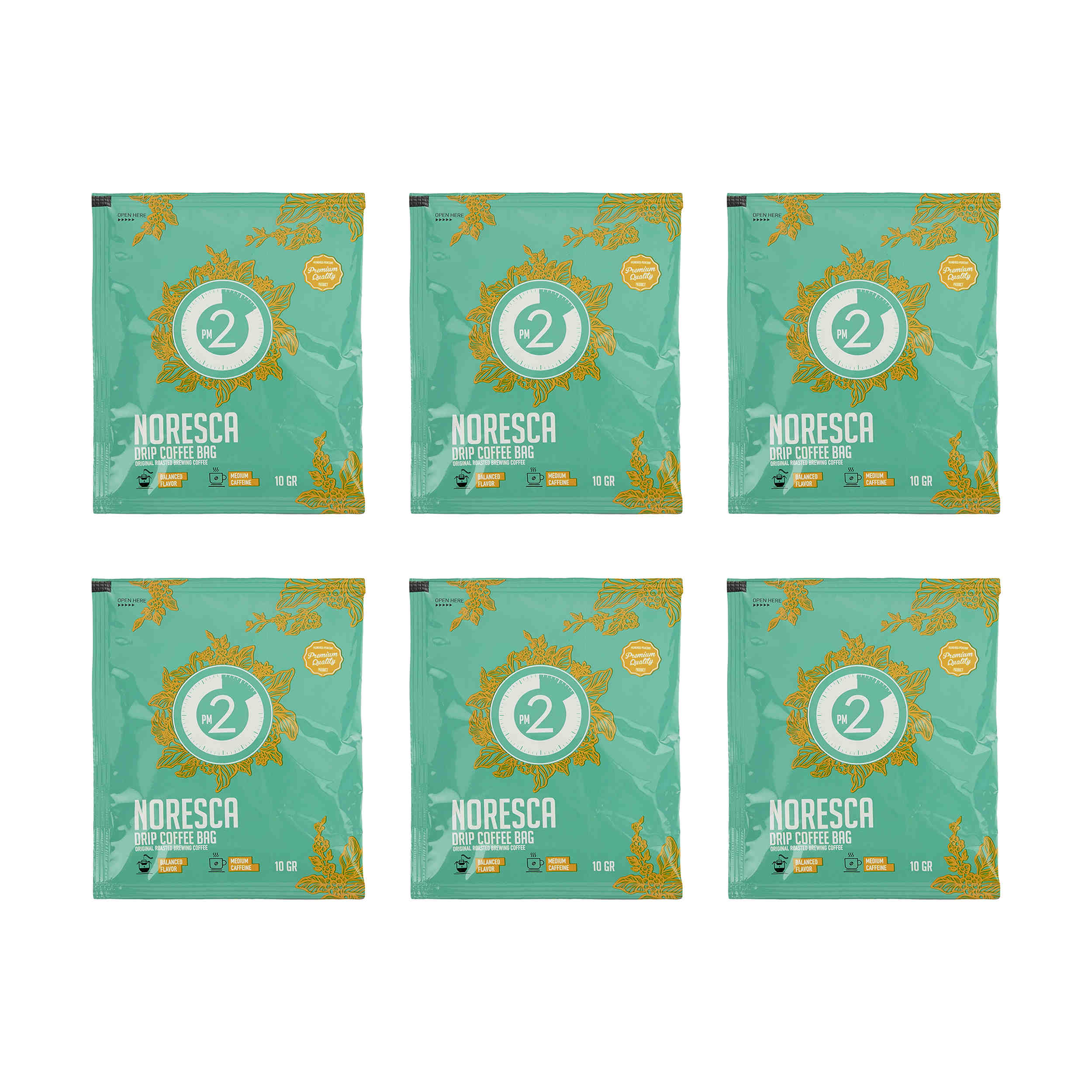 Instant Bonmano Variety Noresca Coffee Pack Of 24 - ShopiPersia