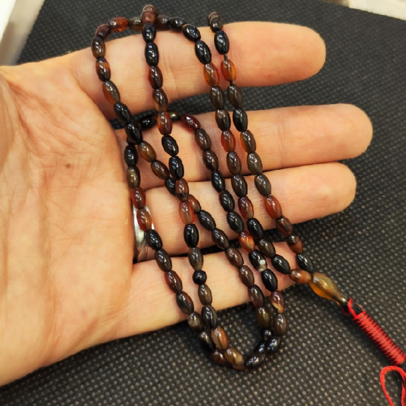 Islamic Sulemani Hakik Rosary Crafted with 101 Prayer Beads Tasbih ...