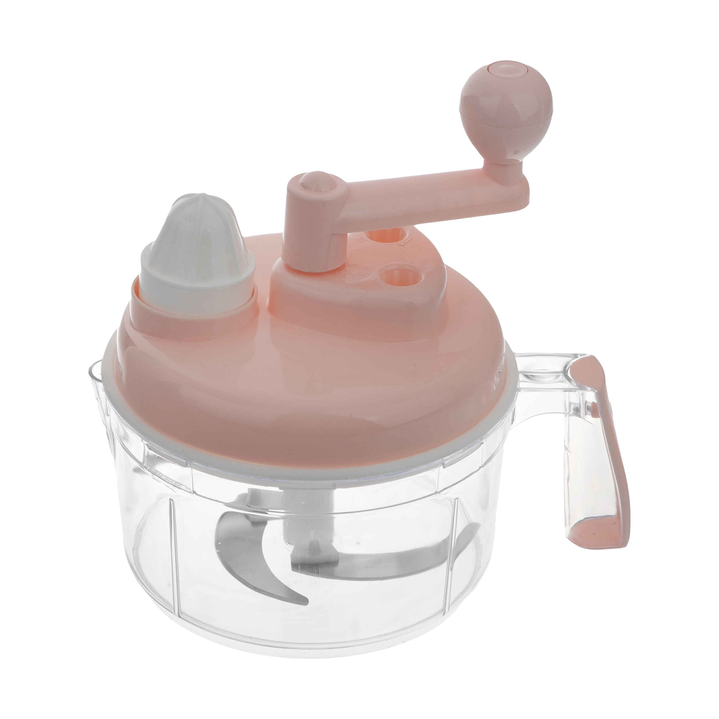 Manual Vegetable Hand Chopper & Juicer with Plastic Handle - ShopiPersia