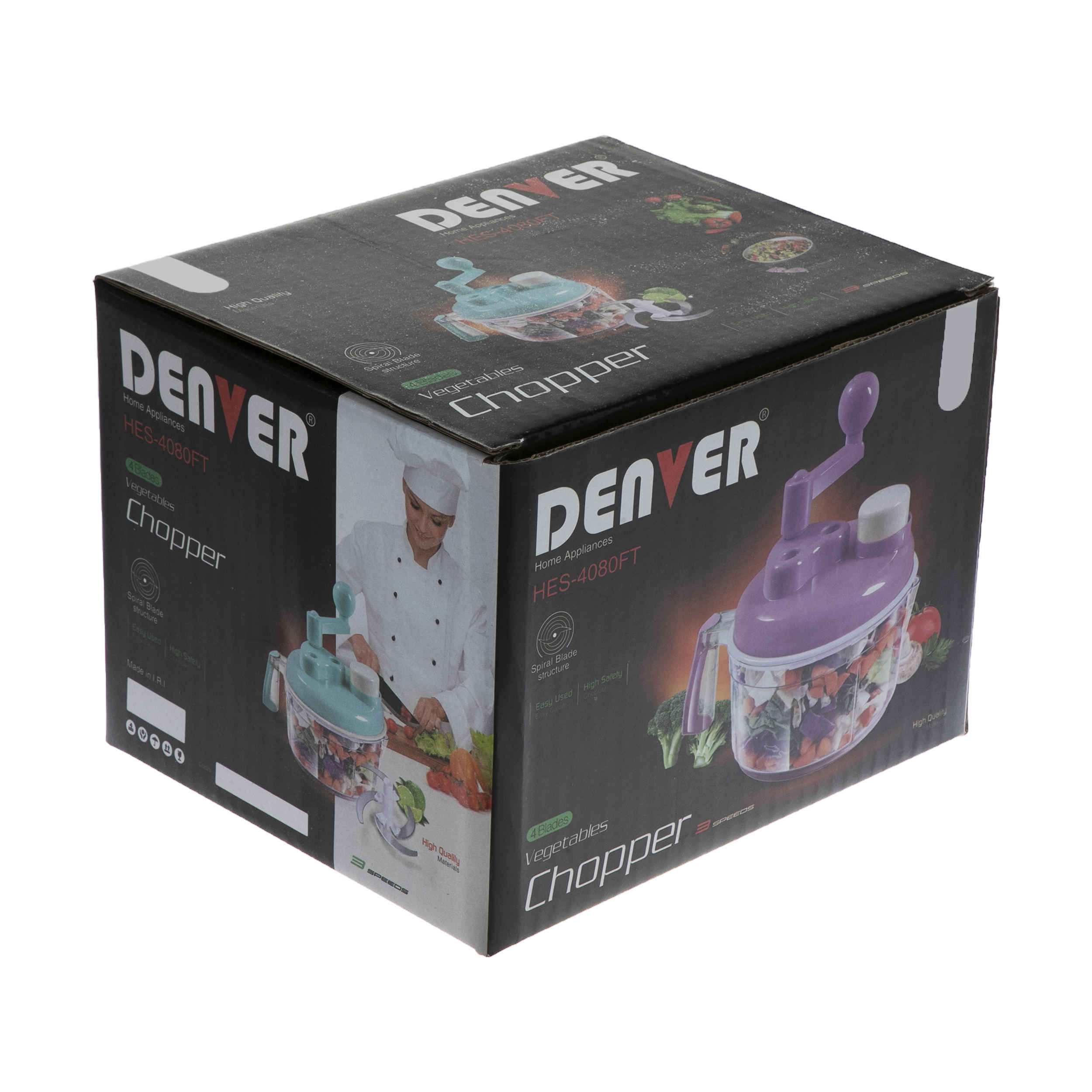 Manual Vegetable Hand Chopper & Juicer with Plastic Handle - ShopiPersia