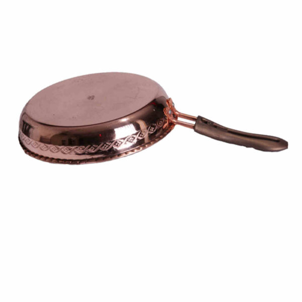Handcrafted & Hammered Persian Copper Frying Pan - Ladan Design ...