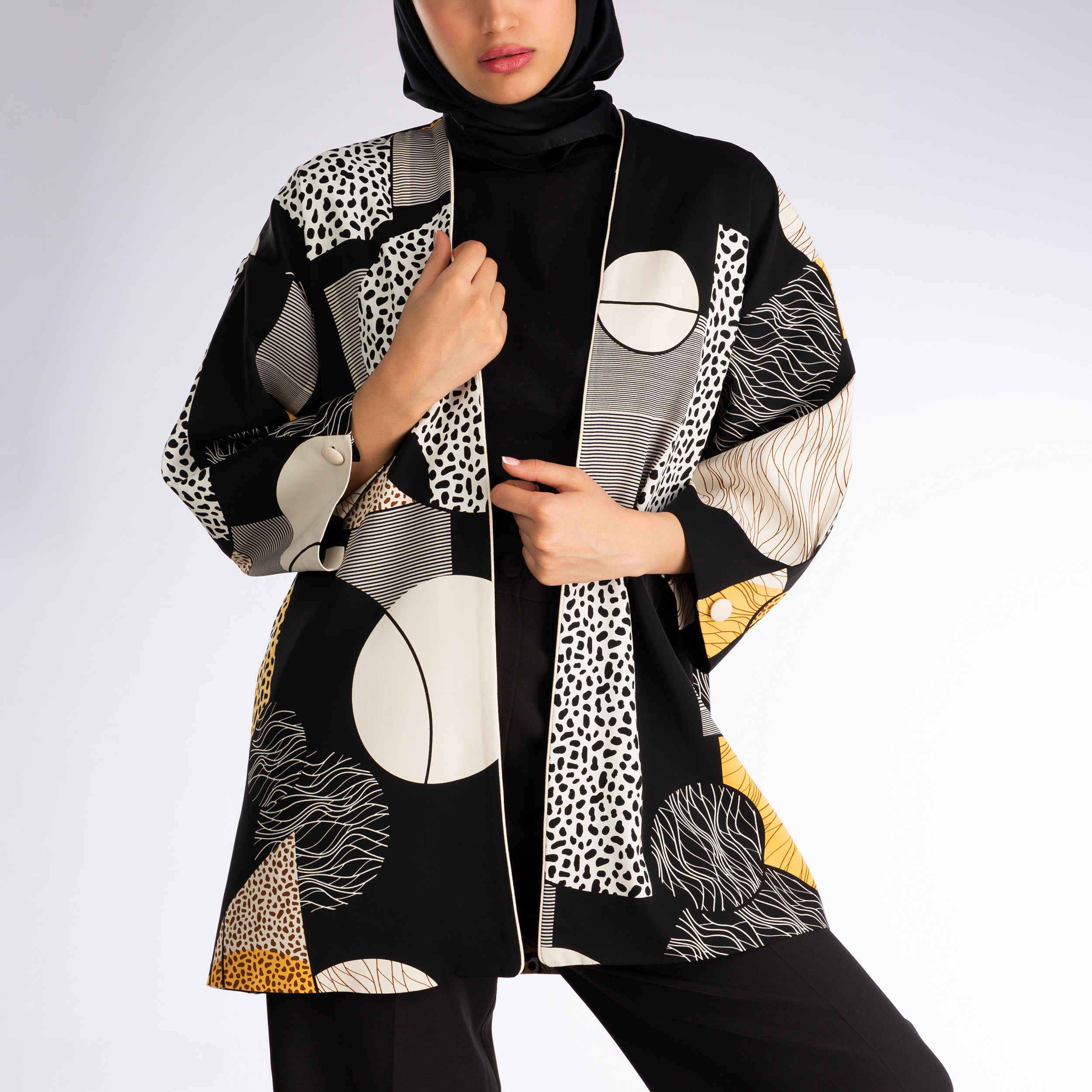 Persian Loose Fit Manto for Women Model Mia - ShopiPersia