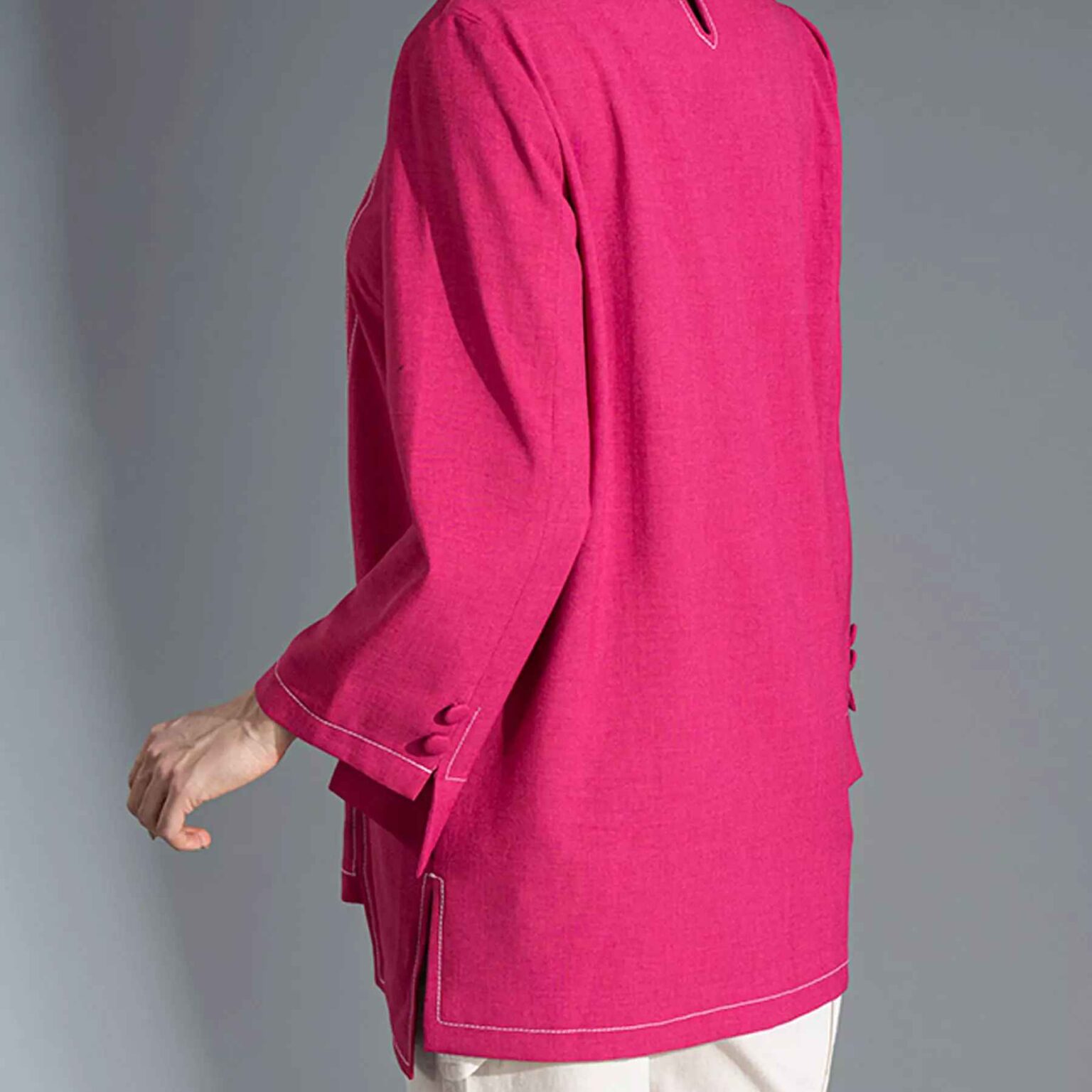 Persian Style Women's Tunic Top with Pockets Model Shinza - ShopiPersia