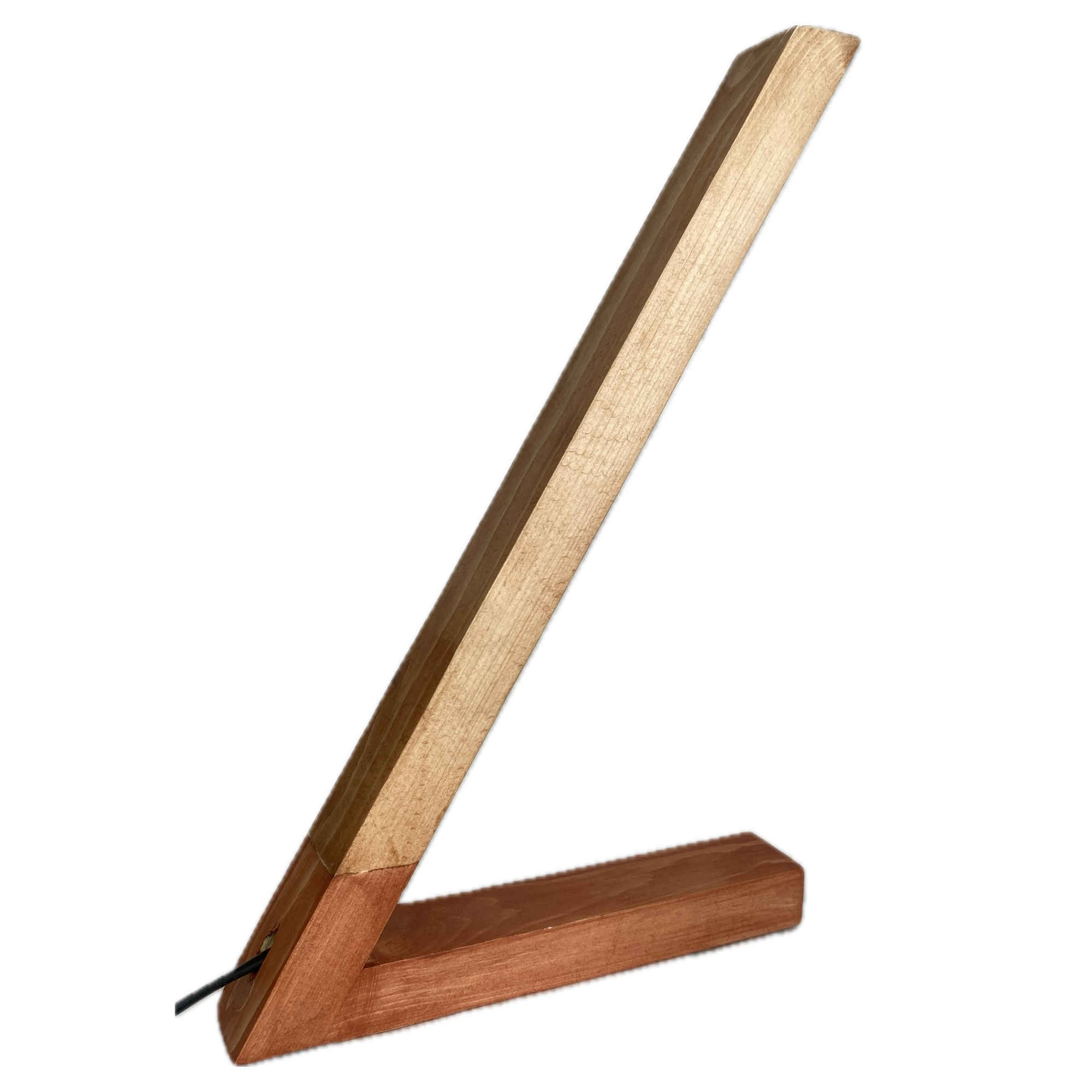 Wooden Desk LED Lamp Handcrafted for Reading - ShopiPersia