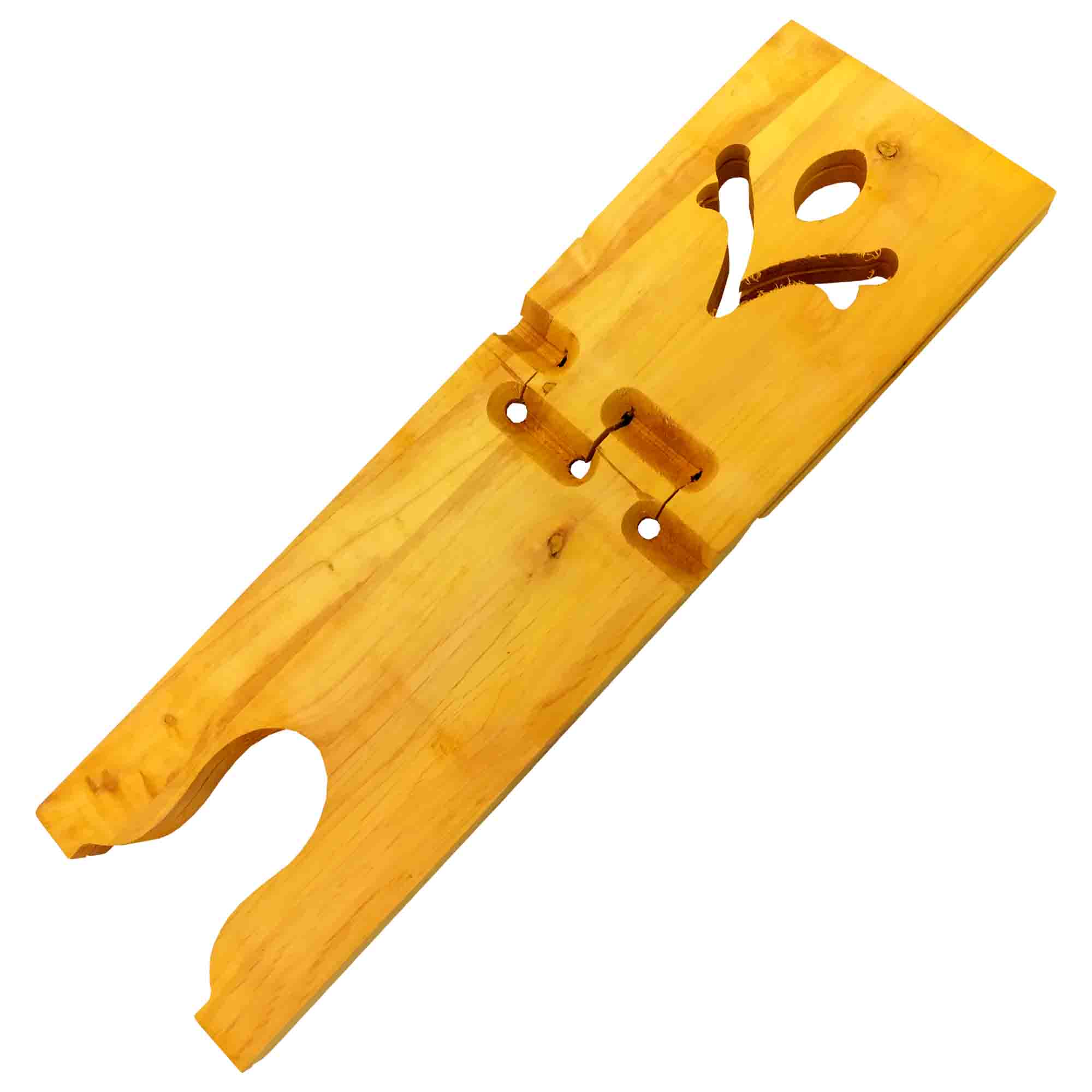 Foldable Wooden Quran Rehal Stand Holder with Tulip Design - ShopiPersia