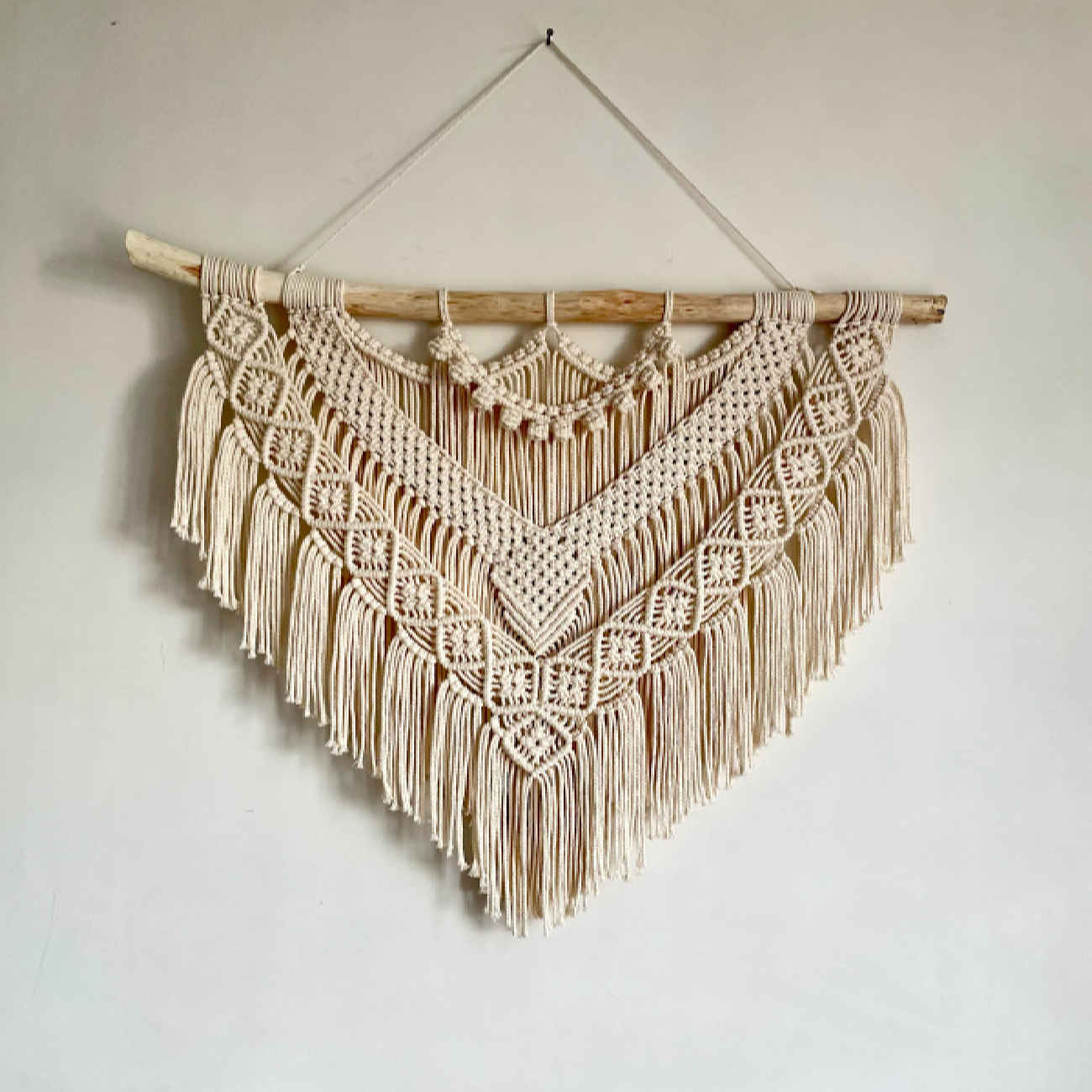 Home Decor Macrame Wall Hanging Tapestry Art Bohemian Model Straw ...