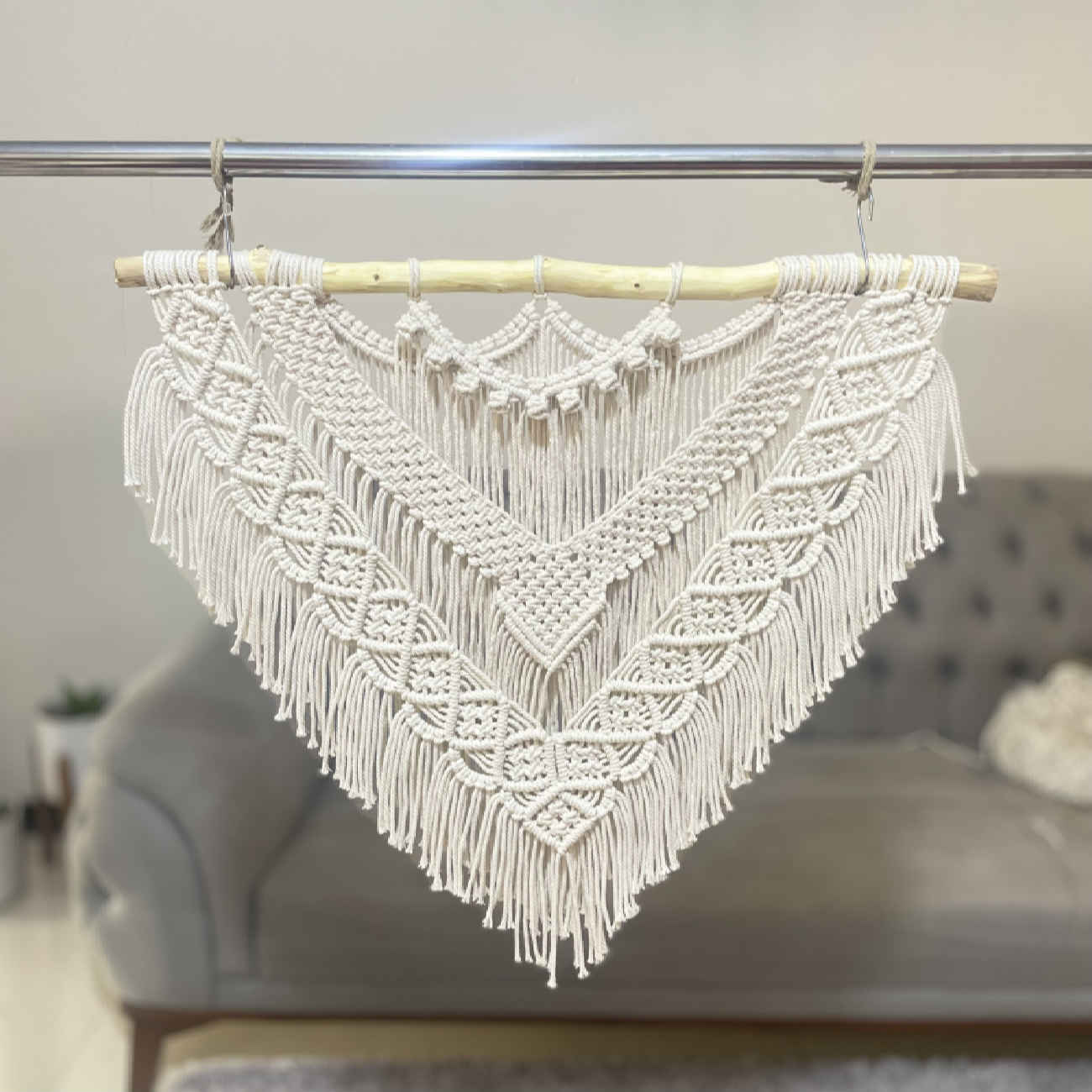 Home Decor Macrame Wall Hanging Tapestry Art Bohemian Model Straw ...
