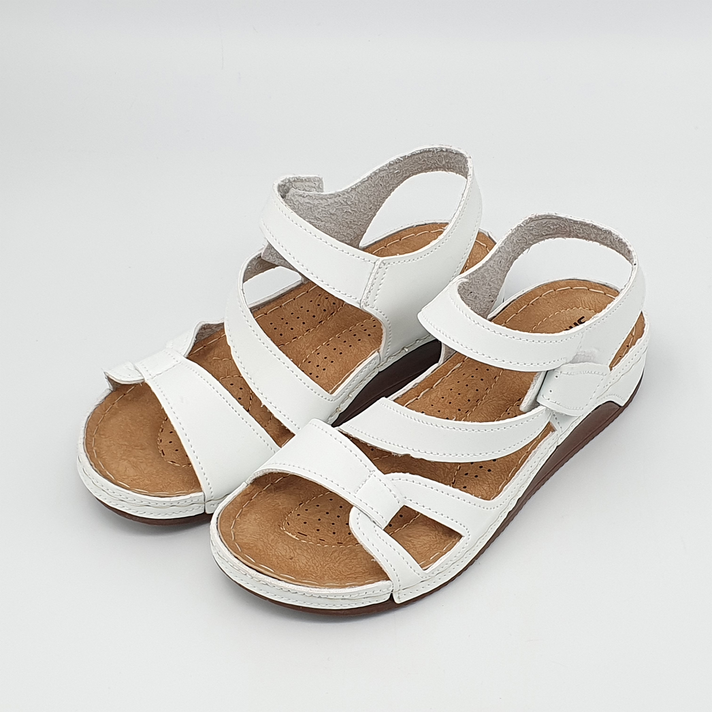 Ihram White Sandals Islamic Footwear for Hajj Umrah - ShopiPersia