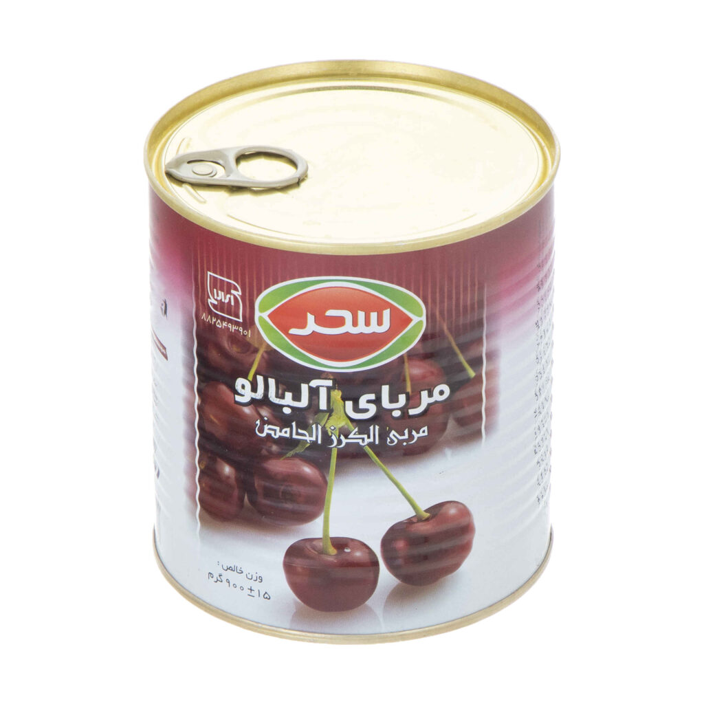 Iranian Jam - Sour Cherry 900 Gram for Breakfast | All-Natural ...