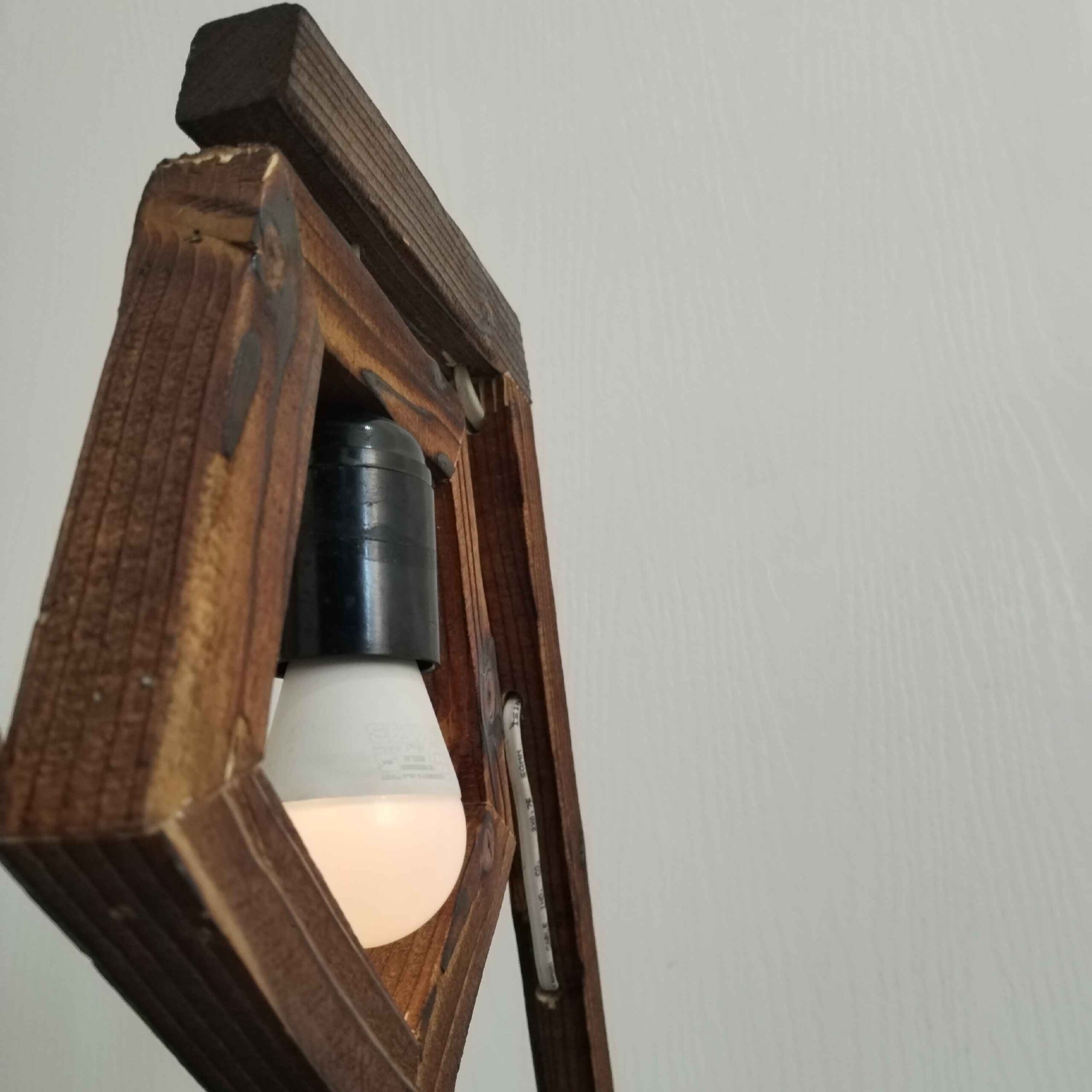 Minimalist Wooden Desk Lamp Handcrafted Suitable for Reading - ShopiPersia