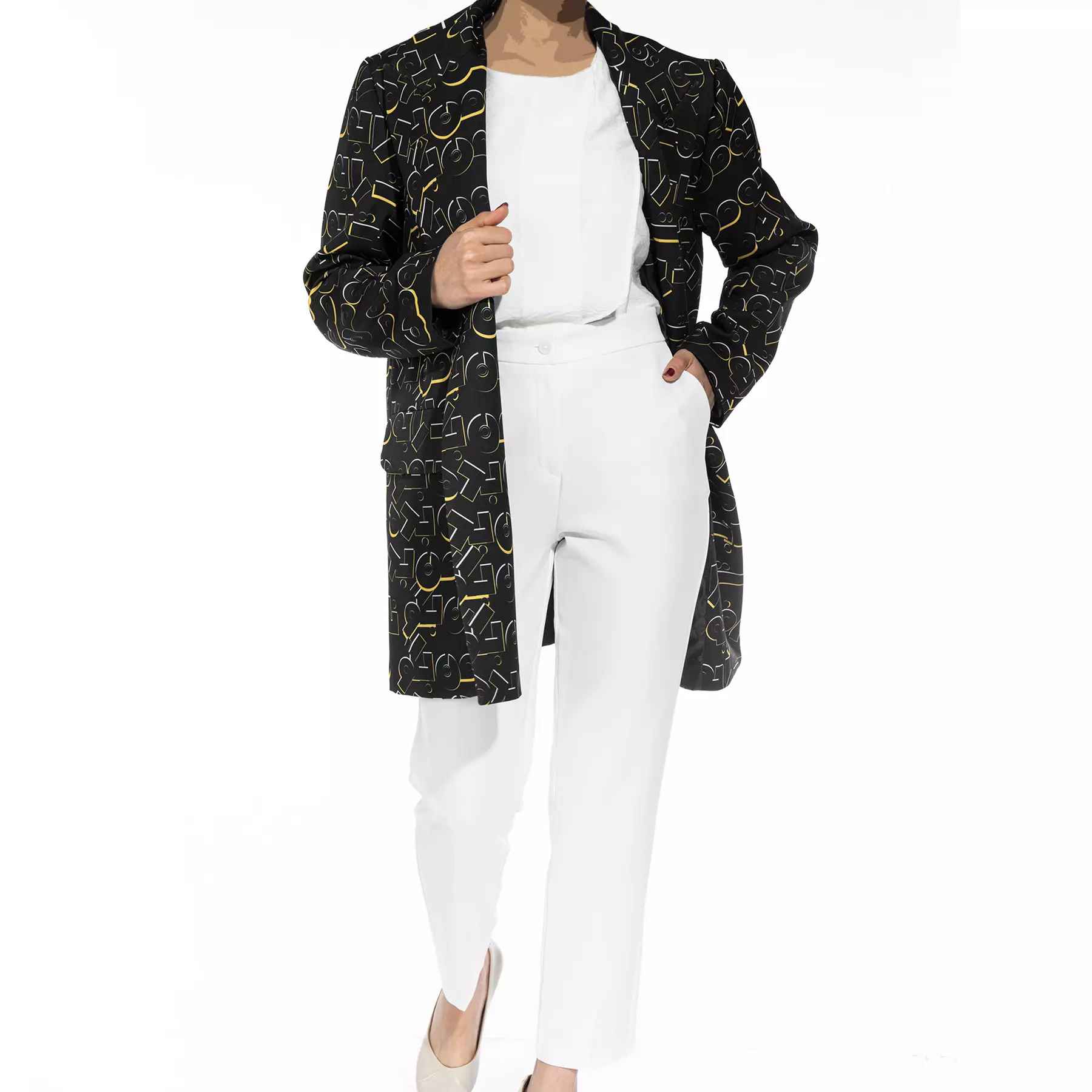 Persian Manto for Women Model Sokhan - ShopiPersia