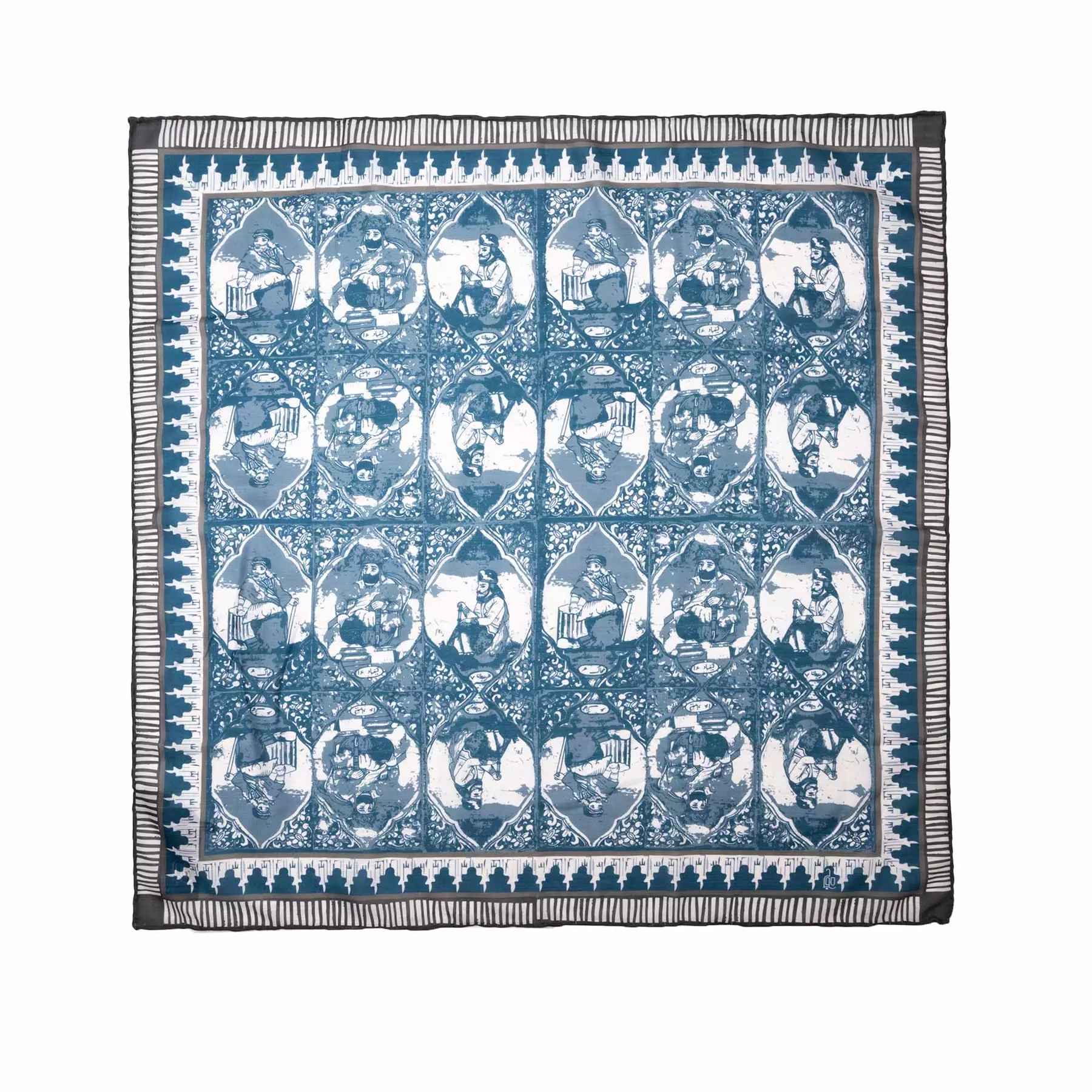 Persian Neck Scarf for Women Luxe and Vibrant with Traditional Design ...