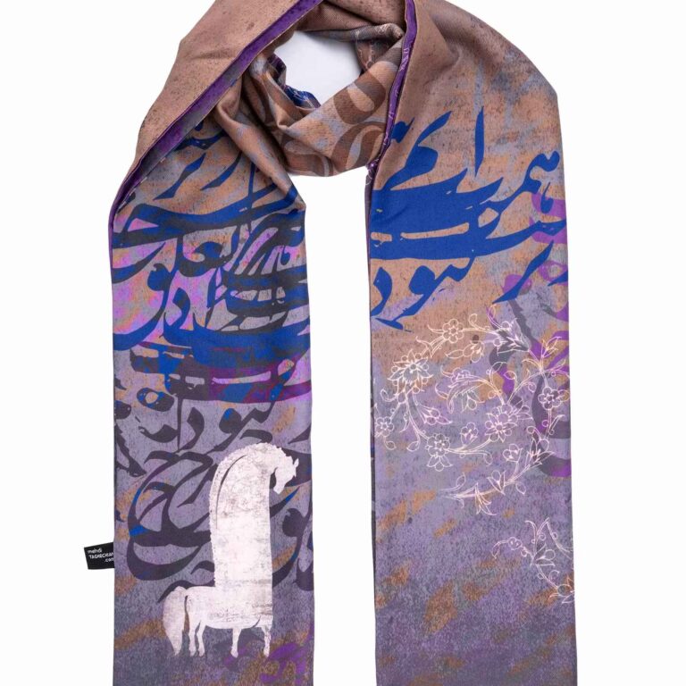 Persian Printed Shawl Artistic & Lightweight Koocheh - ShopiPersia