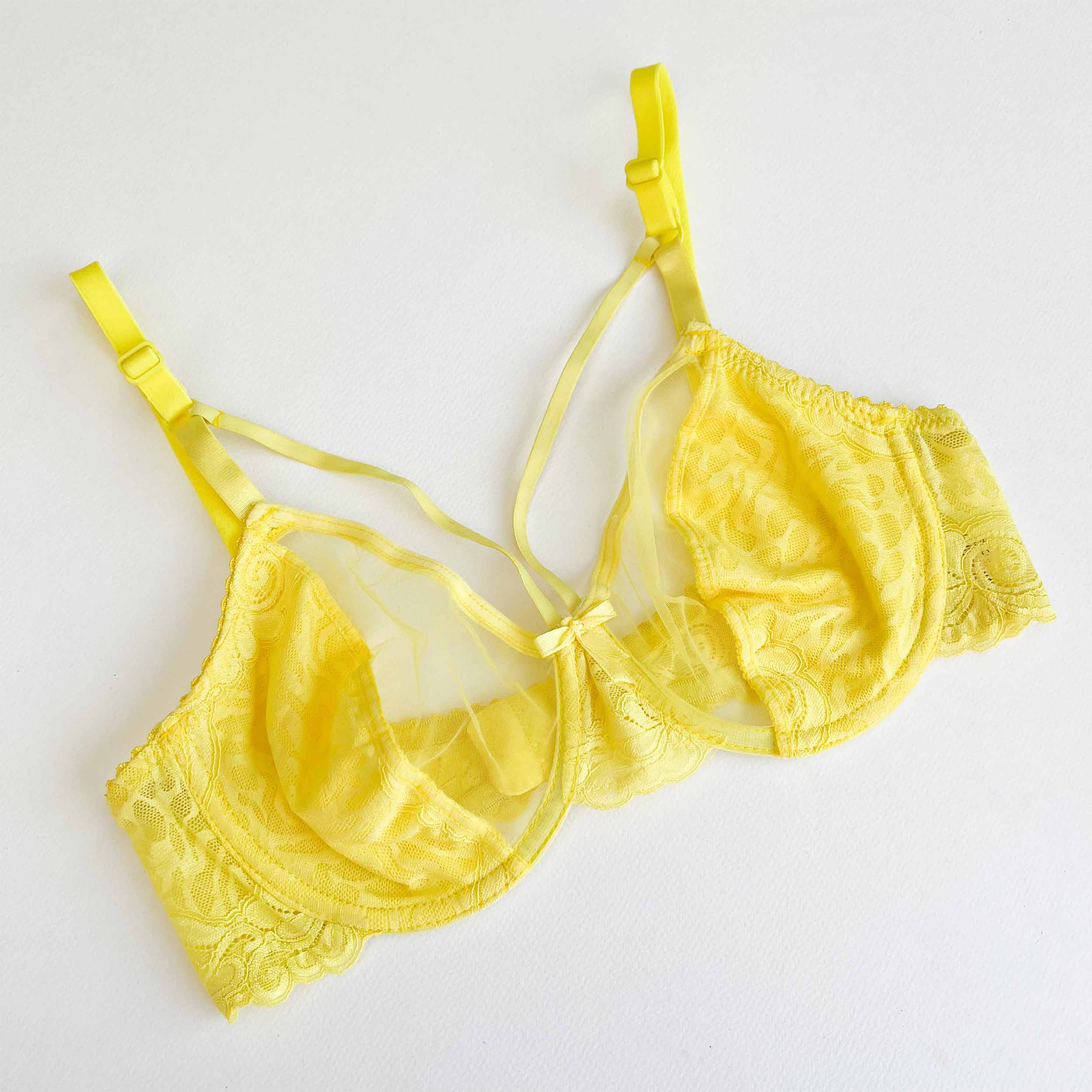 Women's Lingerie Set Lace Bra & Thong Guipure - ShopiPersia