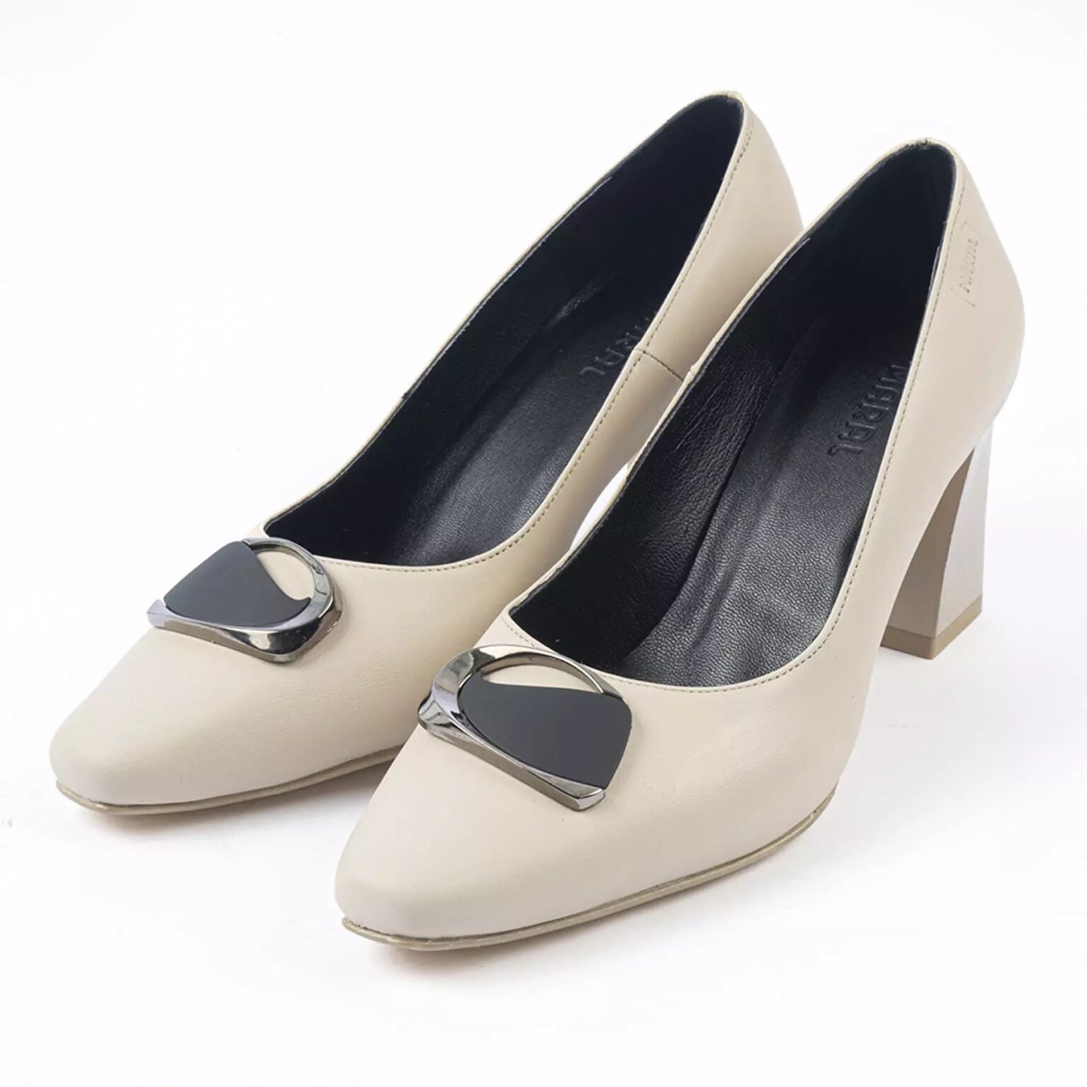 Women's Leather High Heels Shoes Model Honey - ShopiPersia