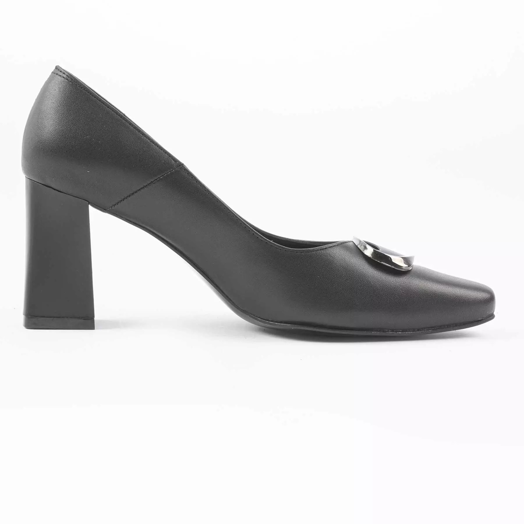 Women's Natural Leather Pump Heels Shoes Model Palina - ShopiPersia