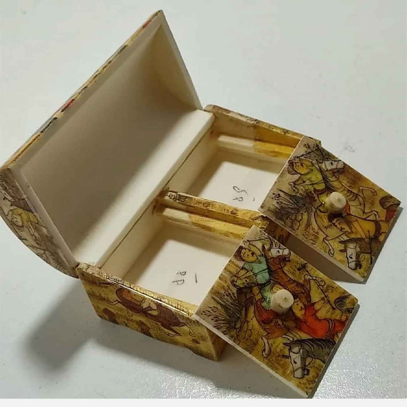 Bone Jewelry Box Handcrafted With Persian Inspired - ShopiPersia