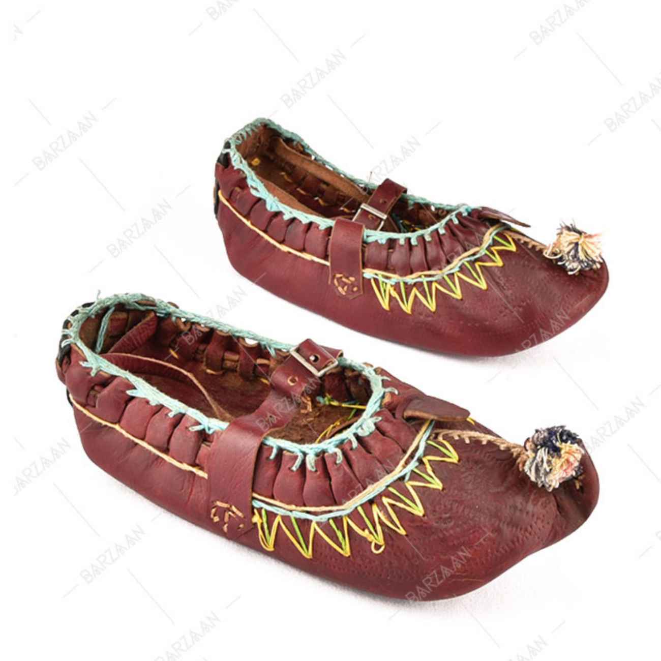 Elegant Persian Charough Style Slippers for Women - ShopiPersia