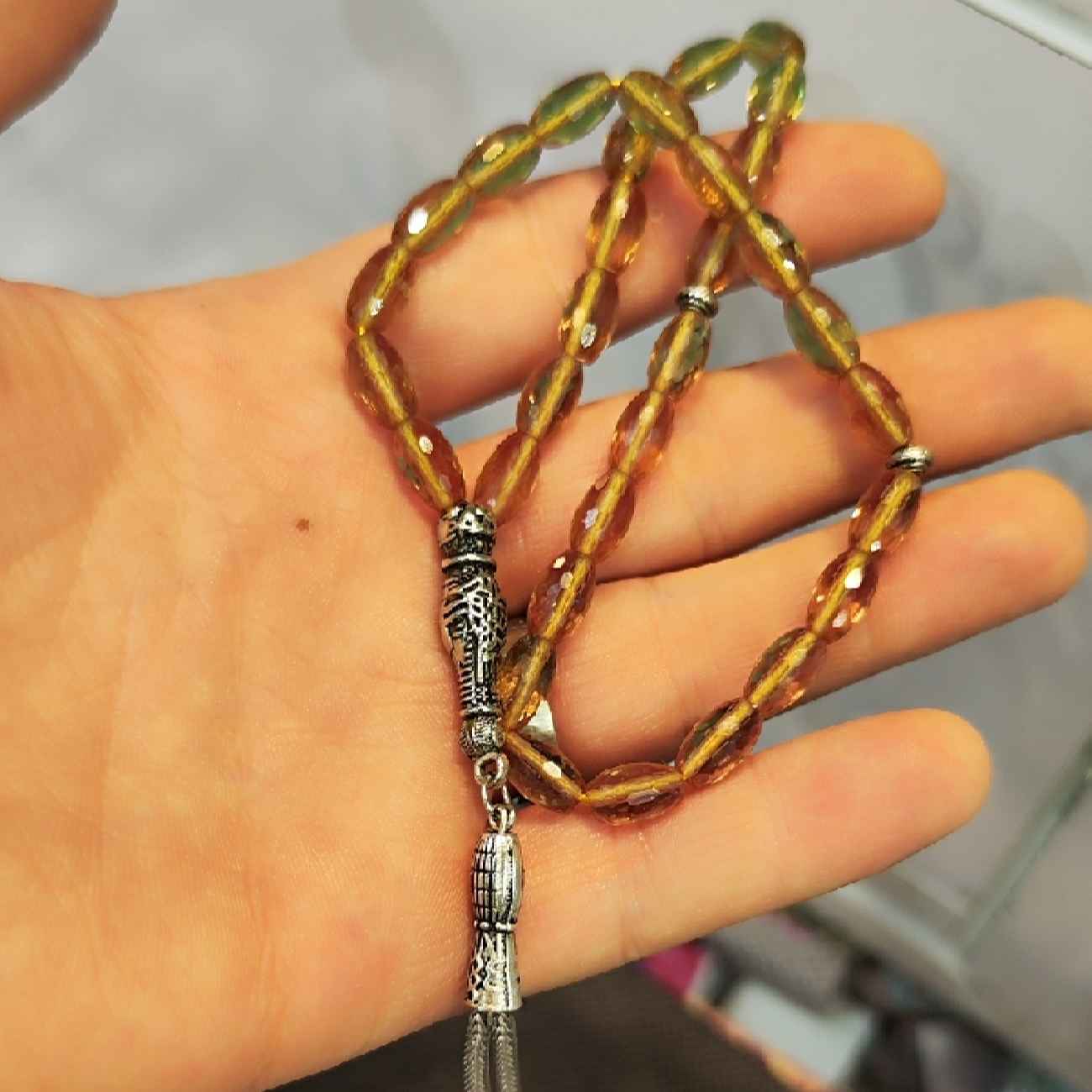 Islamic Alexandrite Rosary Crafted with 33 Prayer Beads Tasbih ...