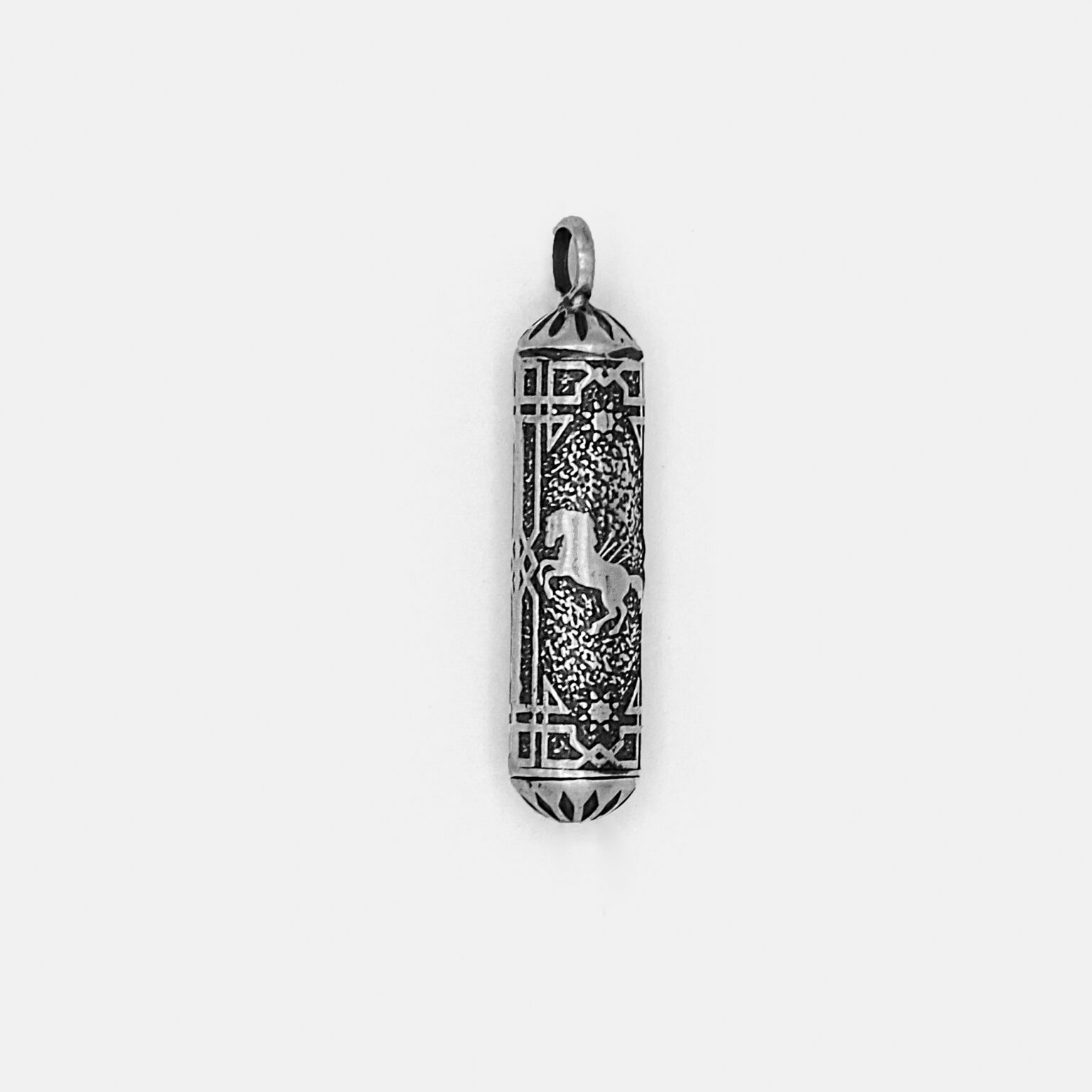 Islamic Silver Pendant for Shia Muslims - Imam Jawad (A.S) Herz