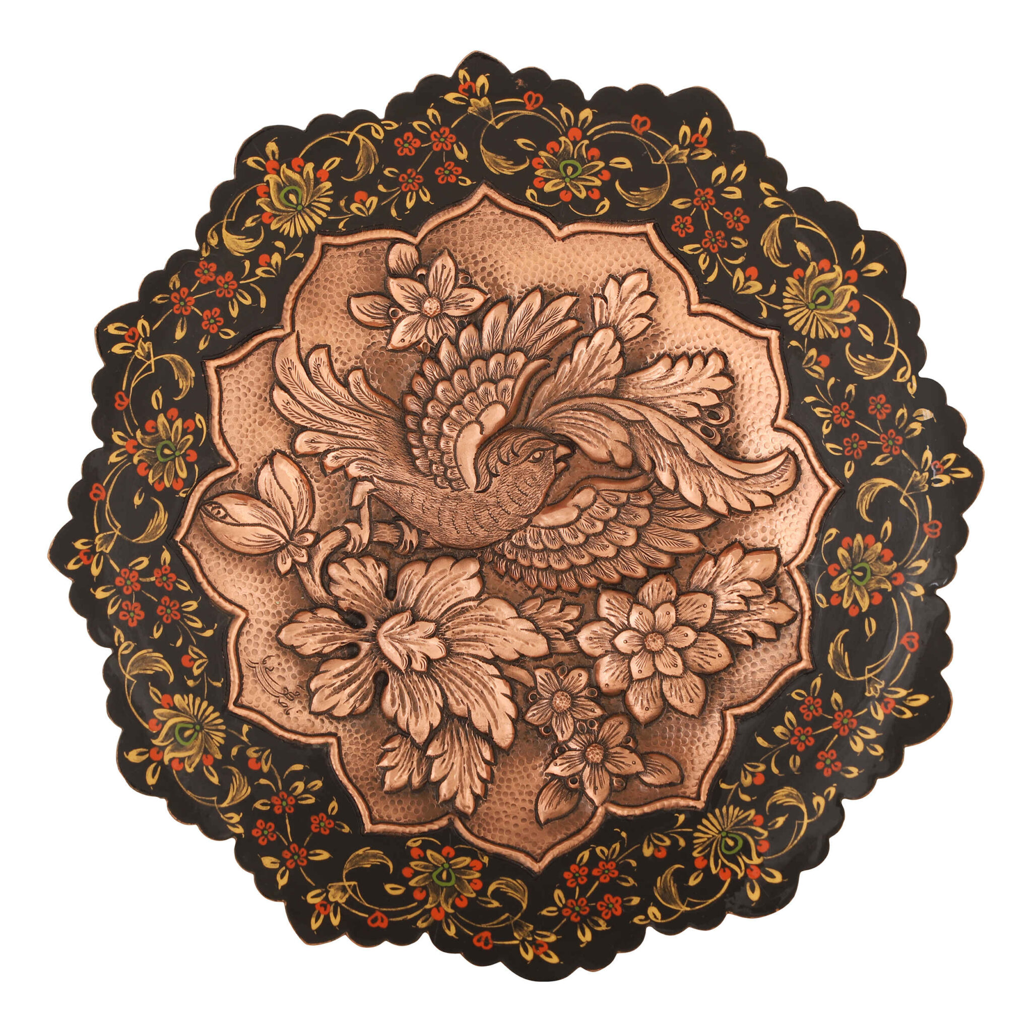 Decorative Persian Ceramic Tile - Calligraphy Pattern: Majnoon ...