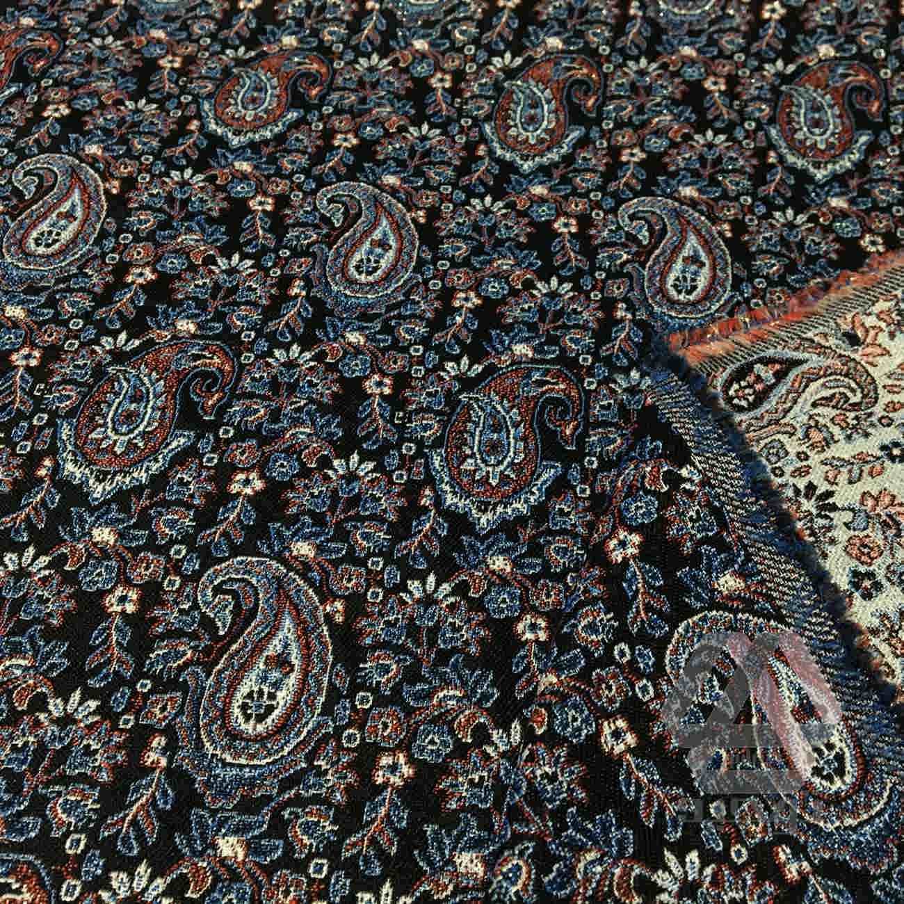 Persian Termeh Fabric Elegant with Floral Paisley Design - ShopiPersia