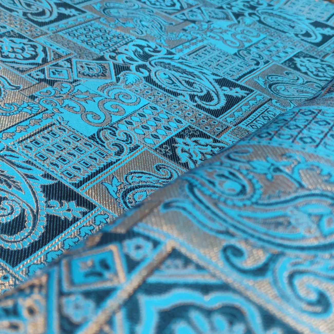Persian Termeh Fabric Elegant in Paisley Design - ShopiPersia