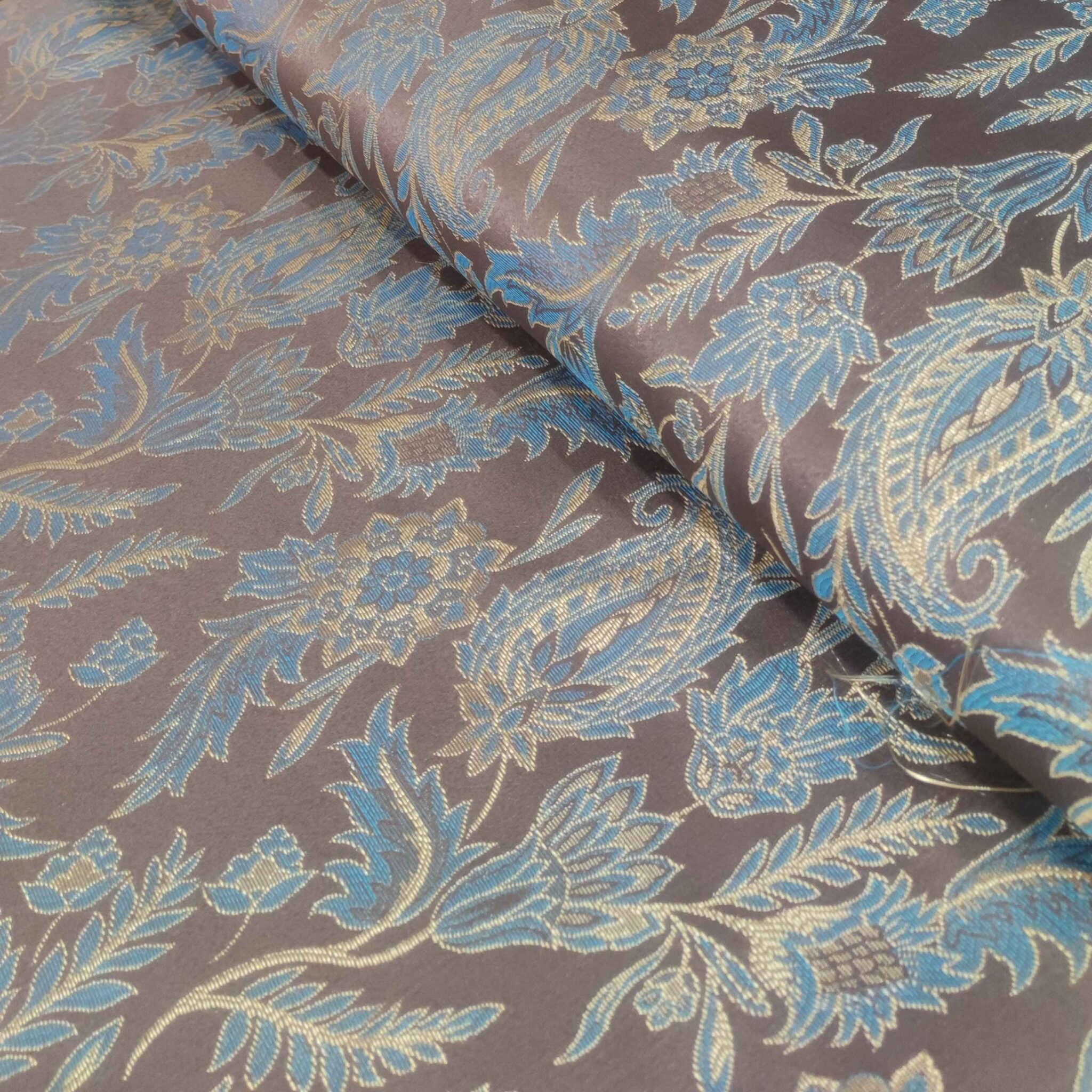 Persian Termeh Fabric Luxurious Featuring Floral Paisley Design ...
