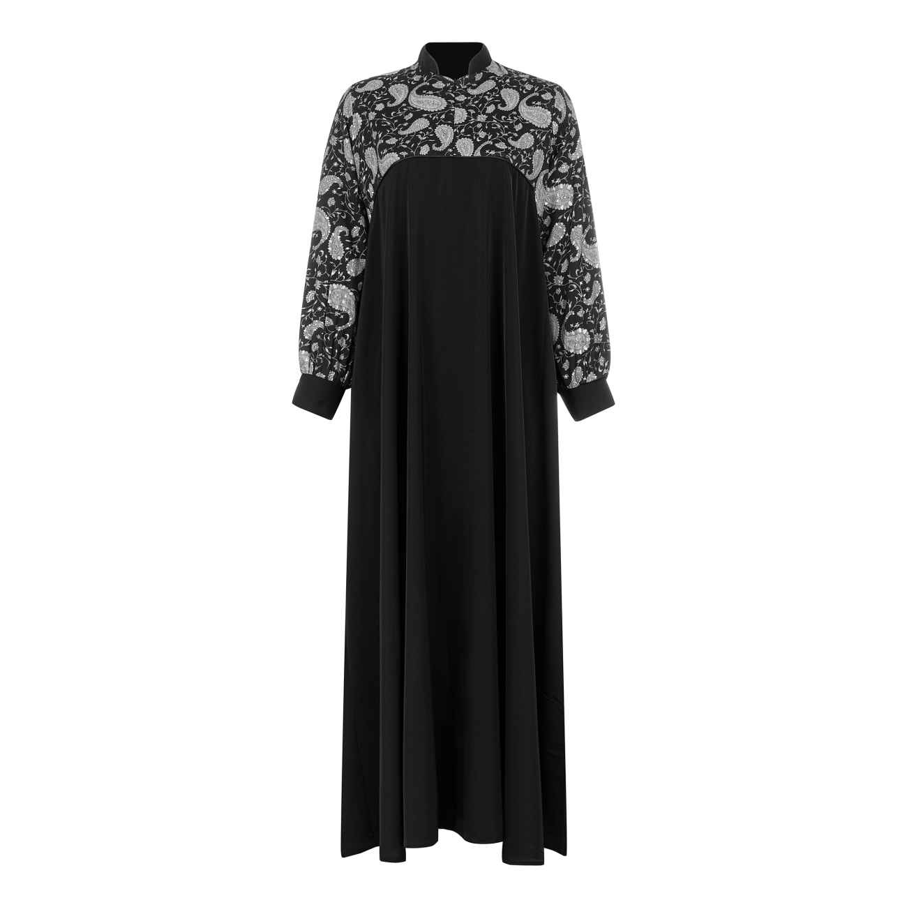 Stylish Fit Abaya for Women with Paisley Design - ShopiPersia
