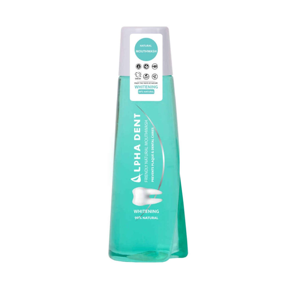 AlphaDent Natural Whitening Alcohol-Free Mouthwash (x2) - ShopiPersia