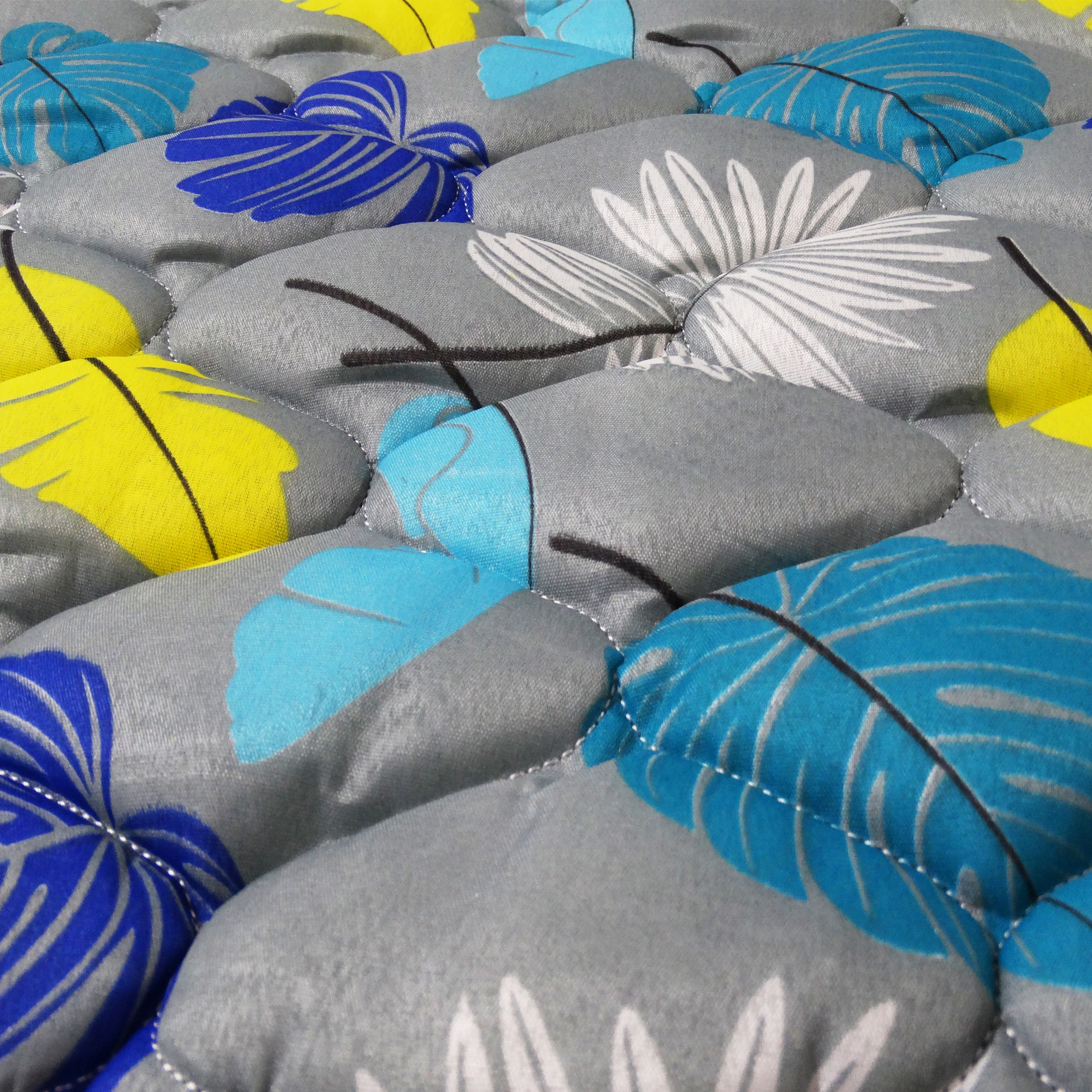 Elegant Floor Sleeping Mattress Single Size with Leaf Design - ShopiPersia