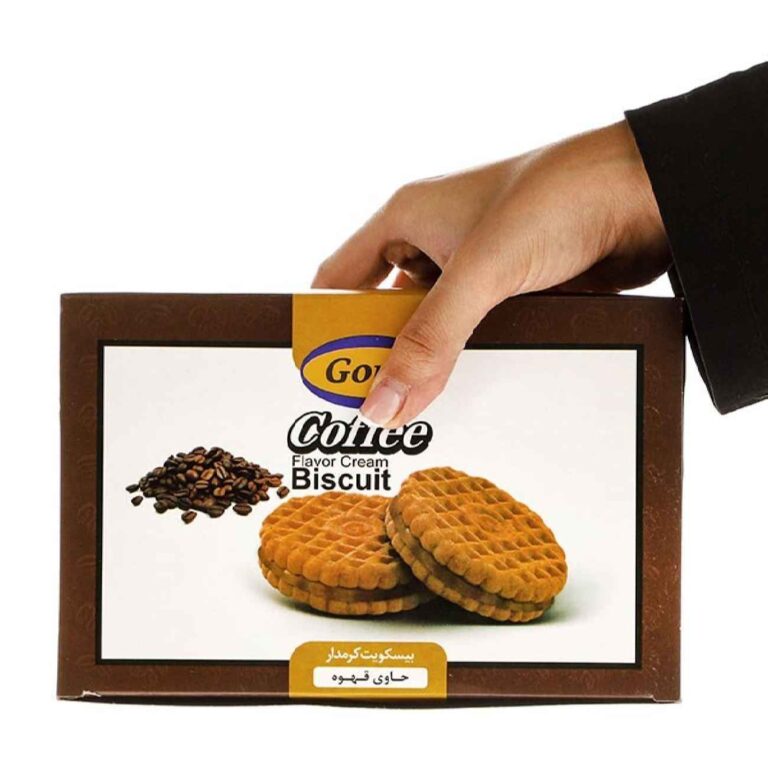 GORJI Cream-Filled Biscuits in Rich Flavor of Coffee, 370g (2x ...