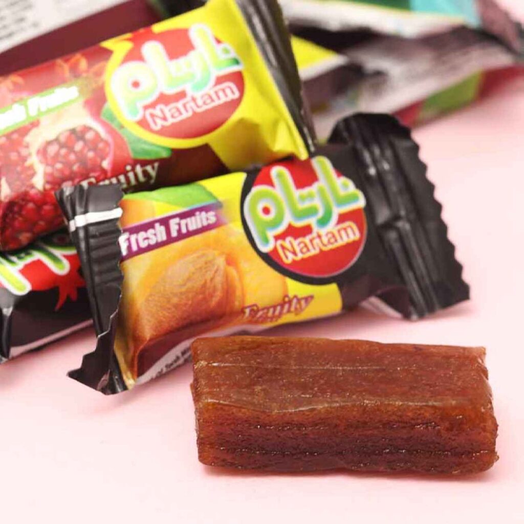 Iranian Fresh Fruit Leather ( Lavashak ) by Nartam - 500 gr - ShopiPersia